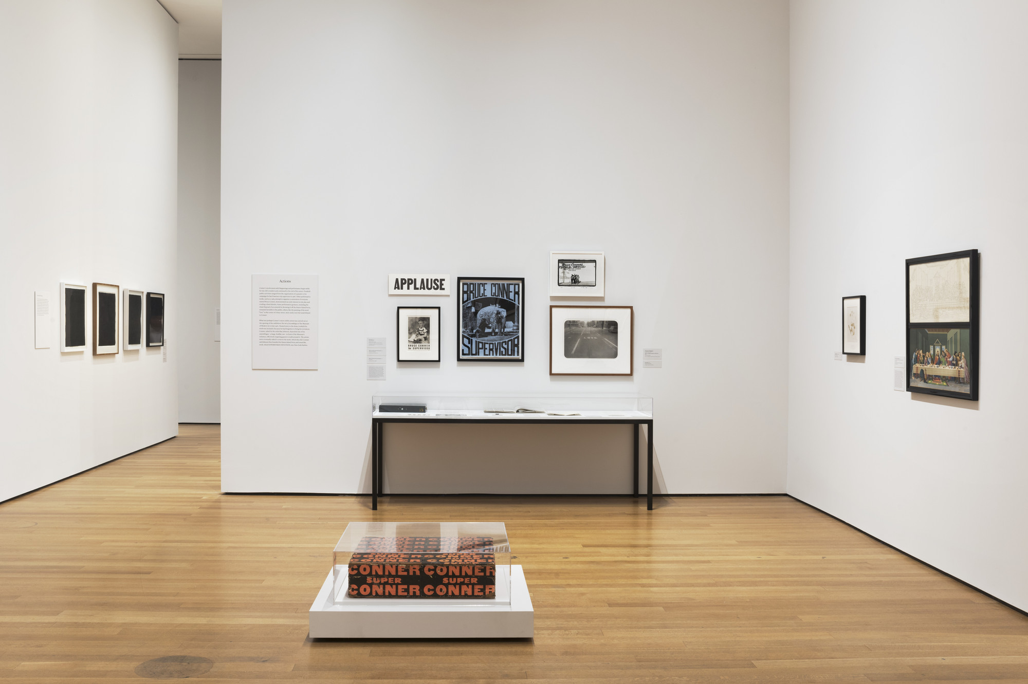 Installation view of the exhibition "Bruce Conner: It's All True" | MoMA