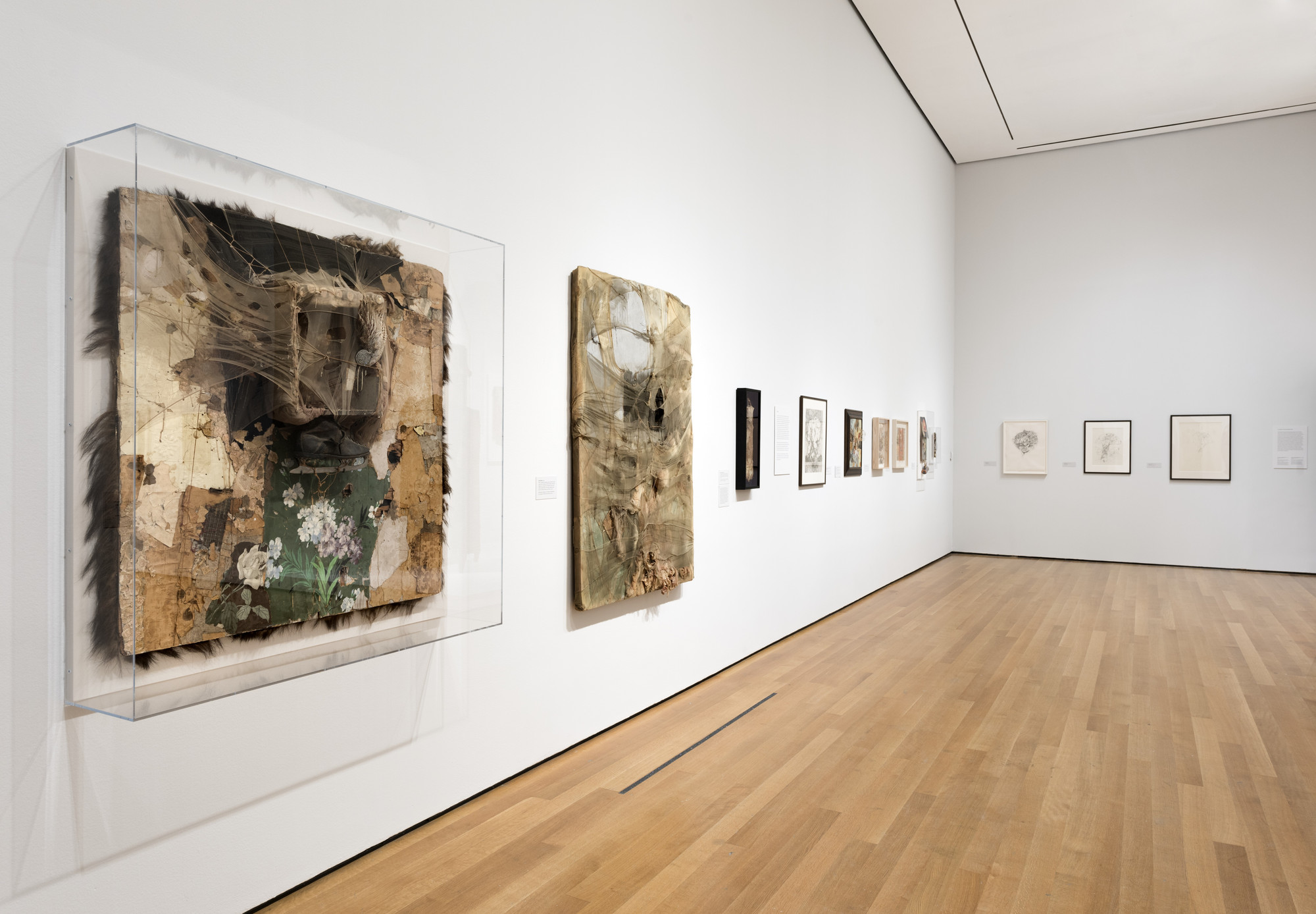 Installation view of the exhibition "Bruce Conner: It's All True" | MoMA