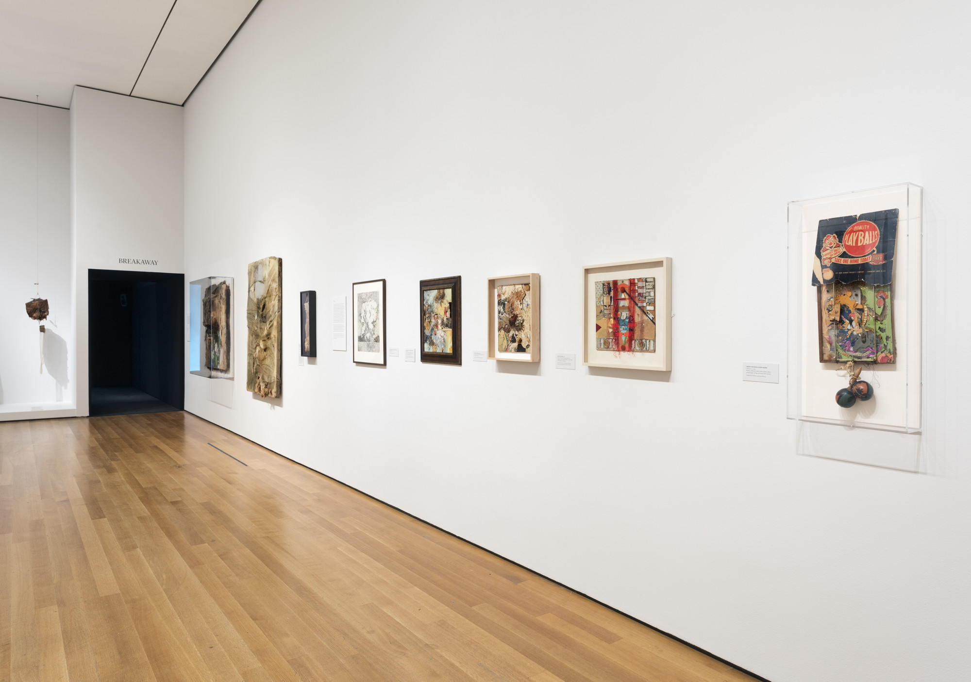 Installation view of the exhibition "Bruce Conner: It's All True" | MoMA