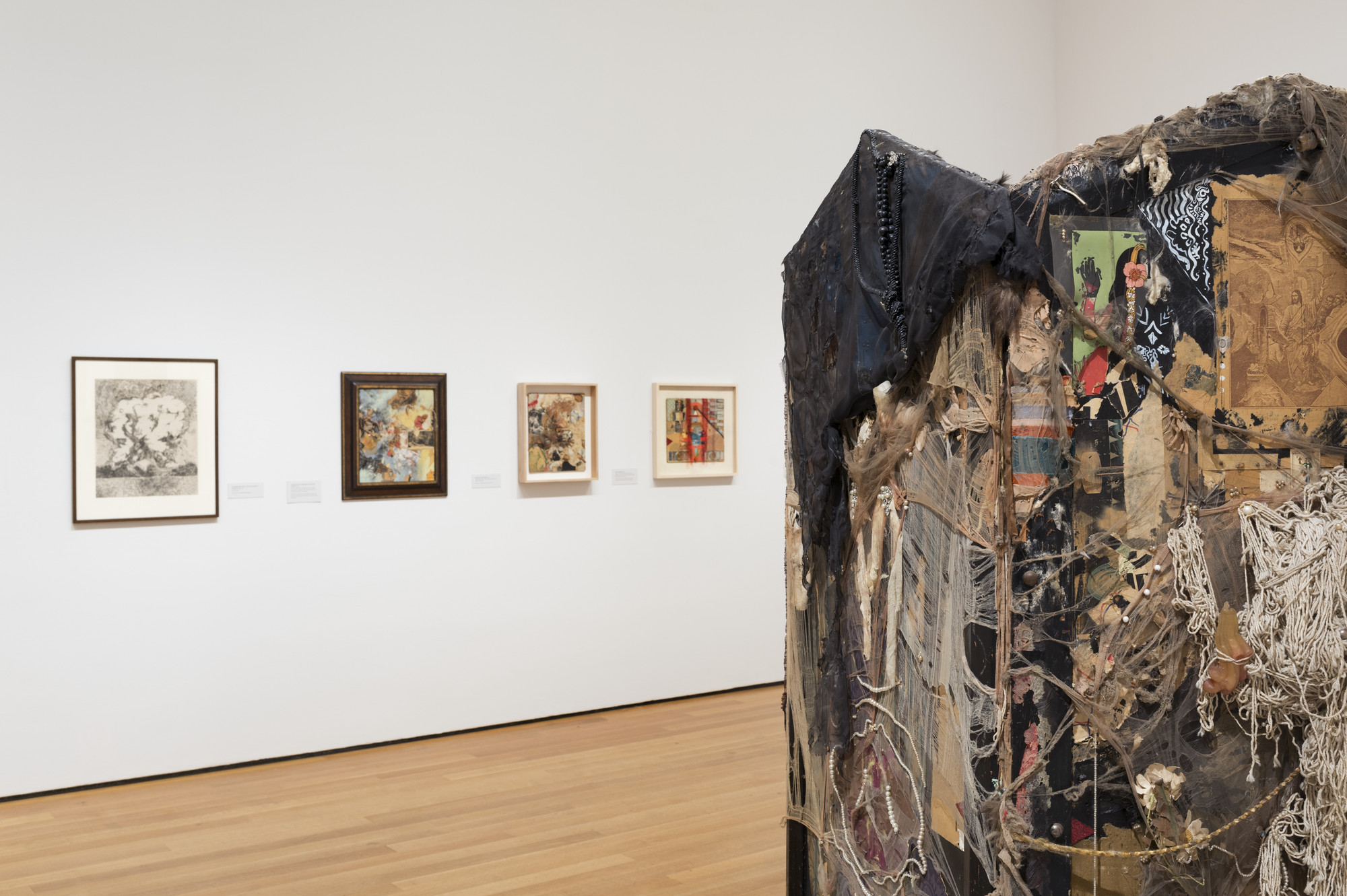 Installation view of the exhibition "Bruce Conner: It's All True" | MoMA