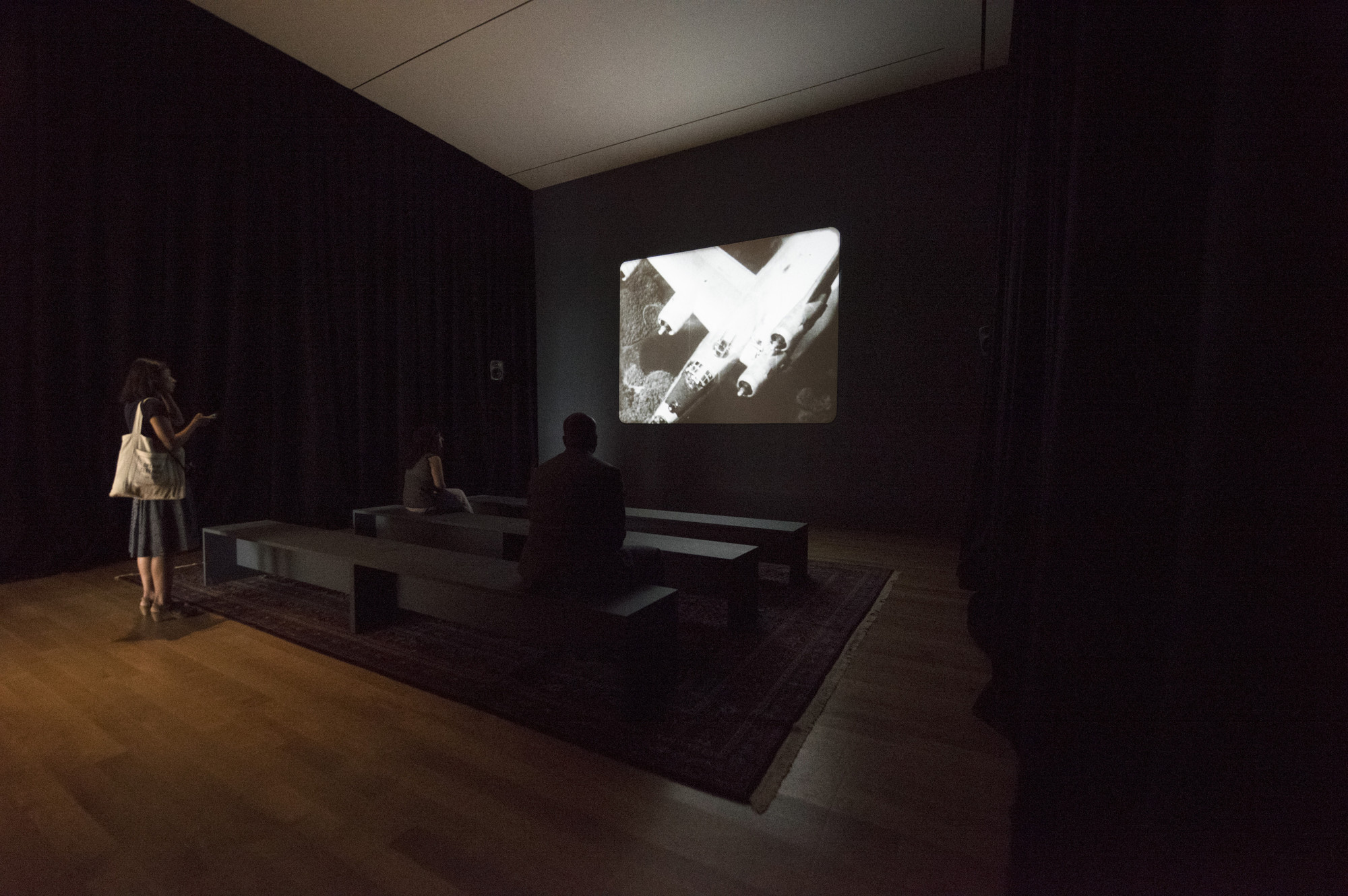 Installation view of the exhibition "Bruce Conner: It's All True" | MoMA