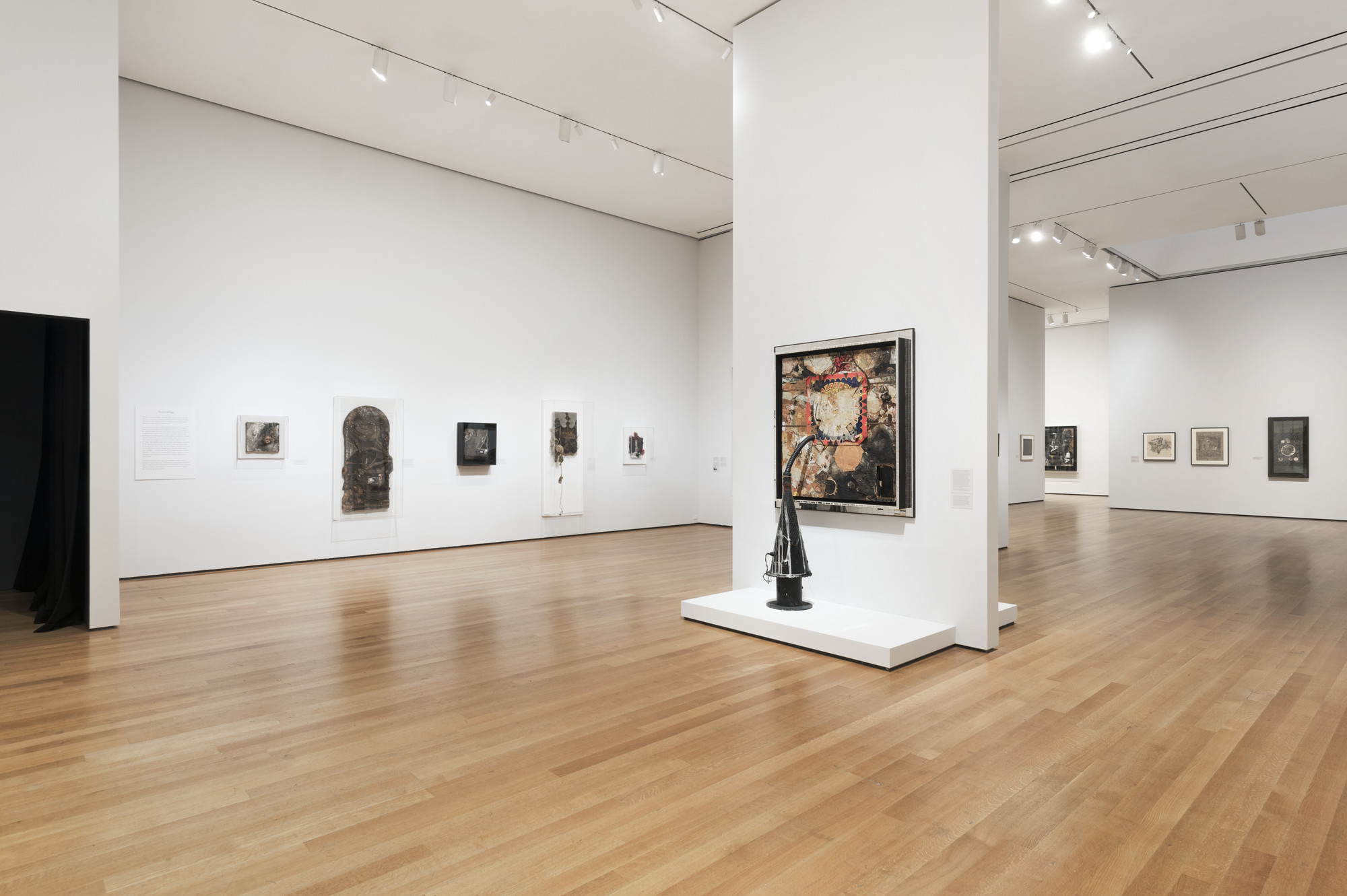 Installation view of the exhibition "Bruce Conner: It's All True" | MoMA