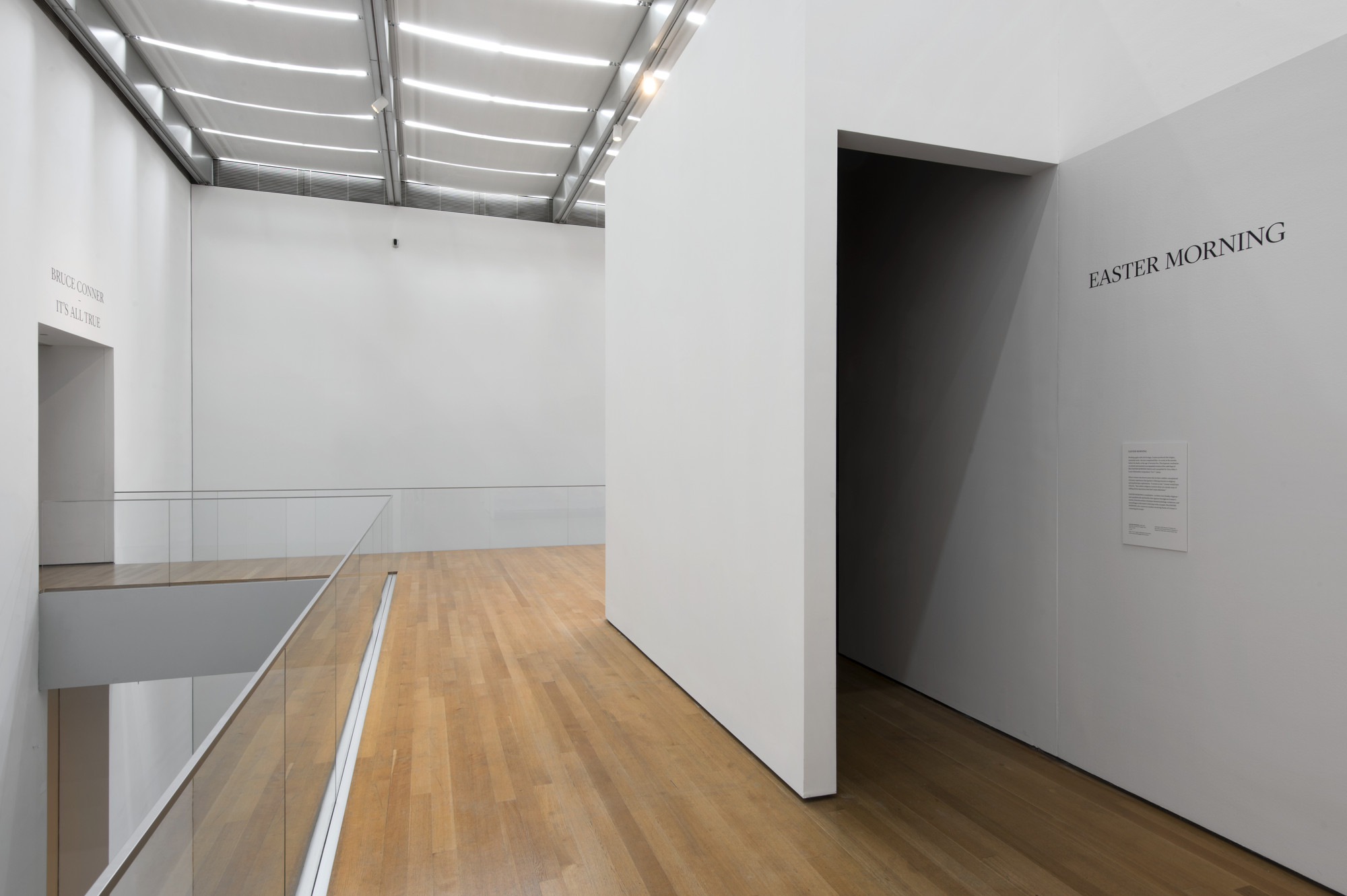 Installation view of the exhibition "Bruce Conner: It's All True" | MoMA