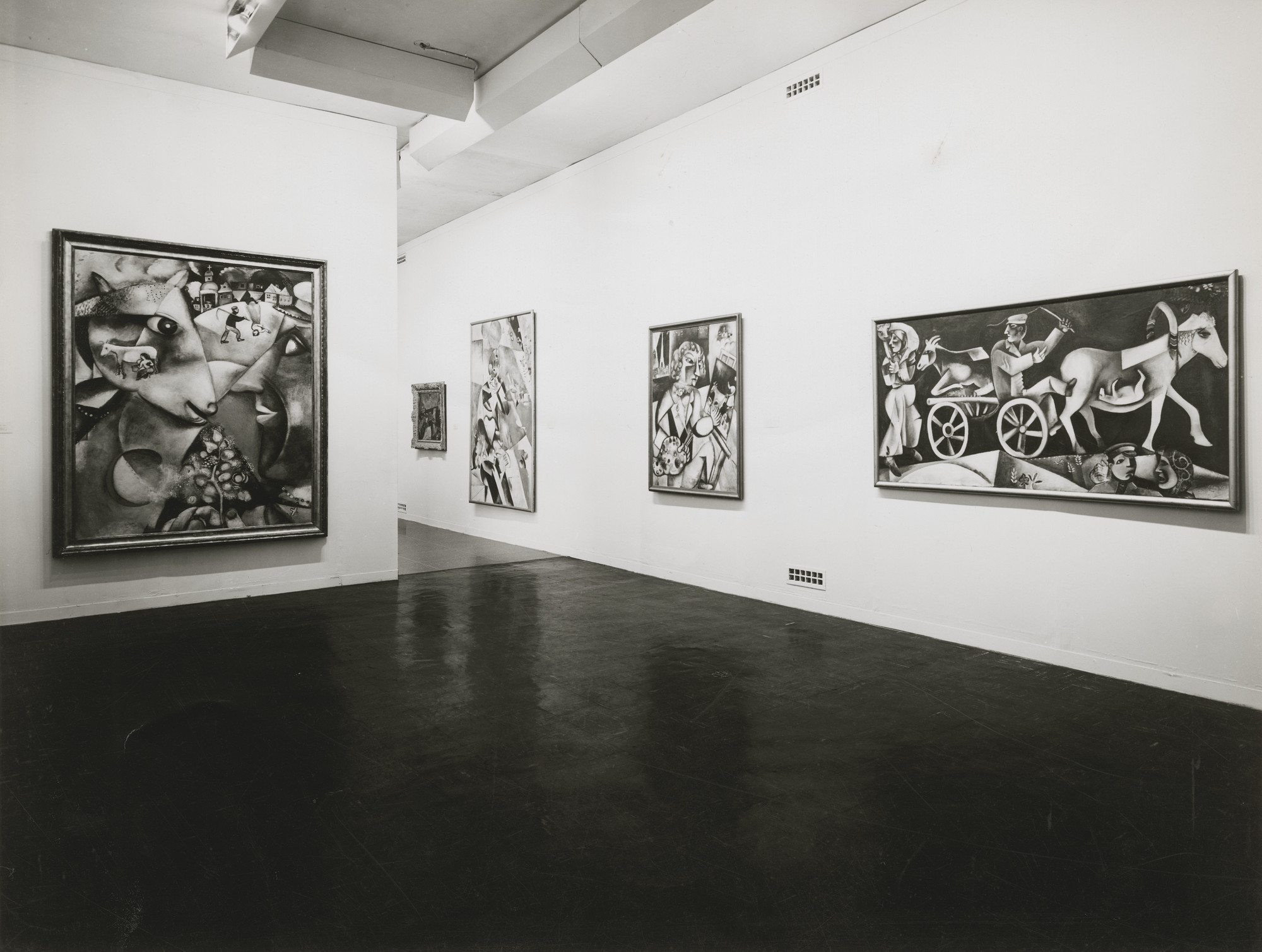 Installation view of the exhibition "Marc Chagall" | MoMA