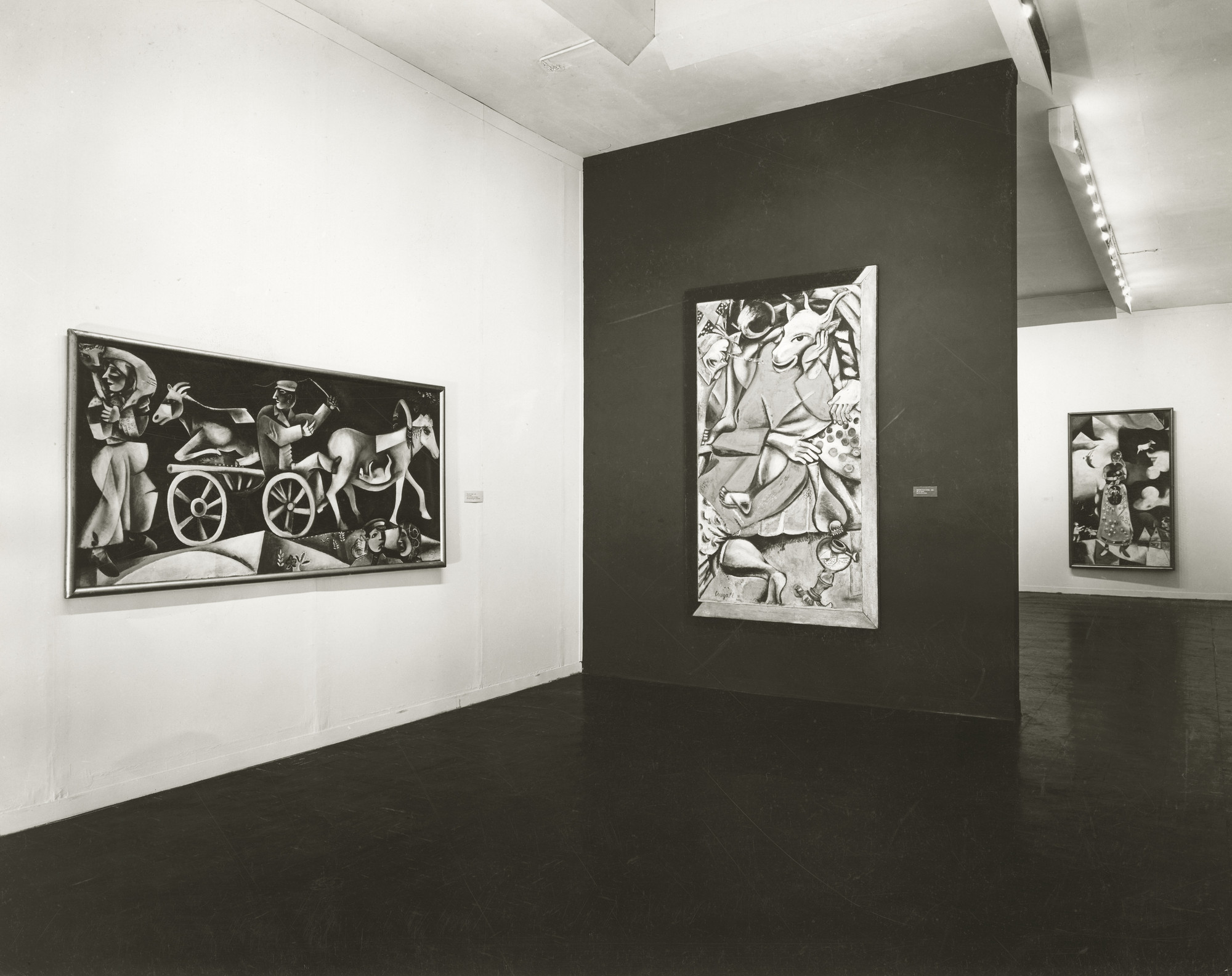 Installation view of the exhibition "Marc Chagall" | MoMA