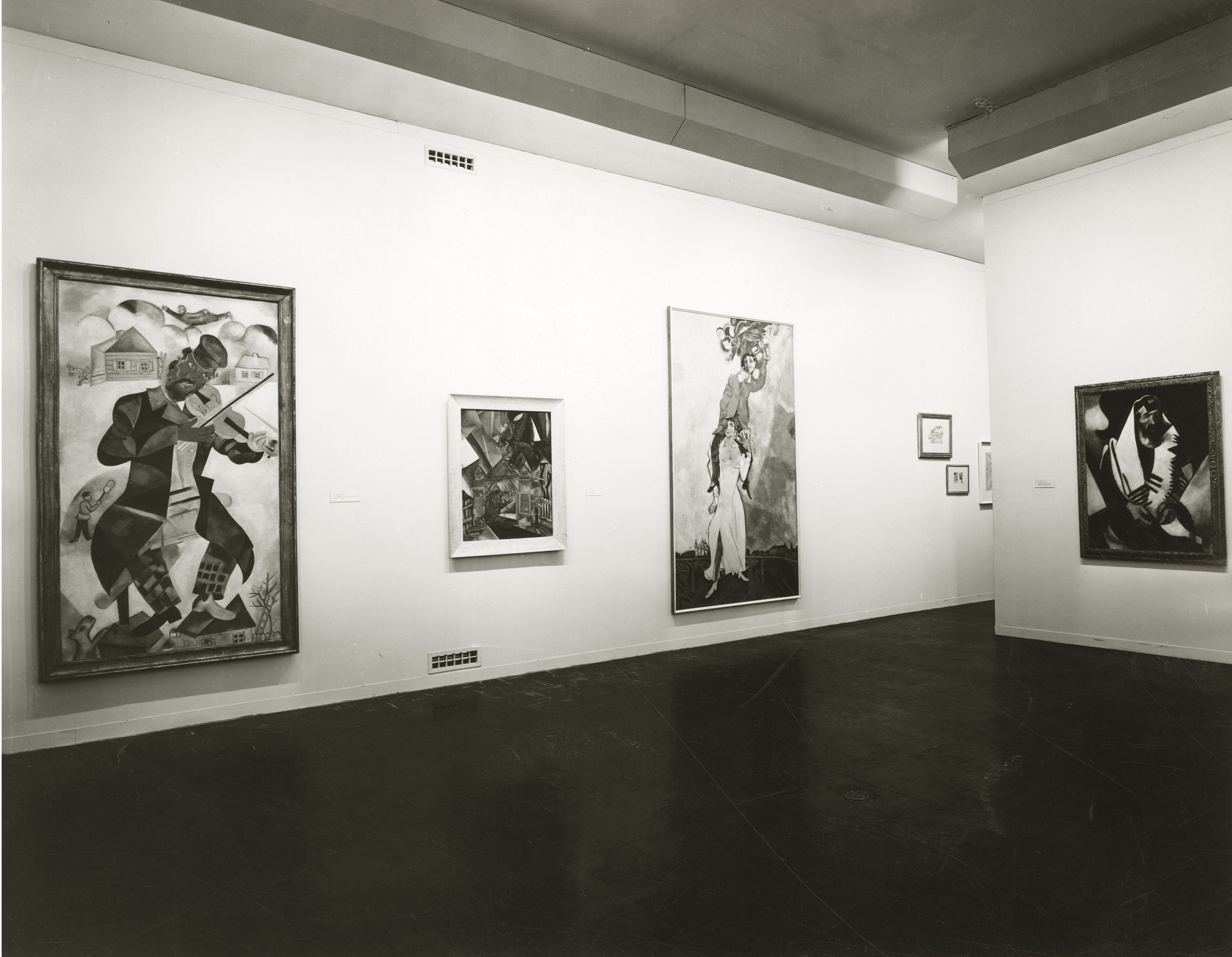Installation view of the exhibition "Marc Chagall" | MoMA