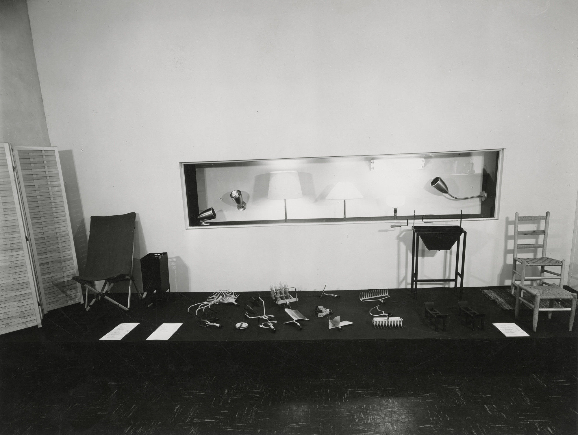 Installation view of the exhibition "Useful Objects, 1946" | MoMA