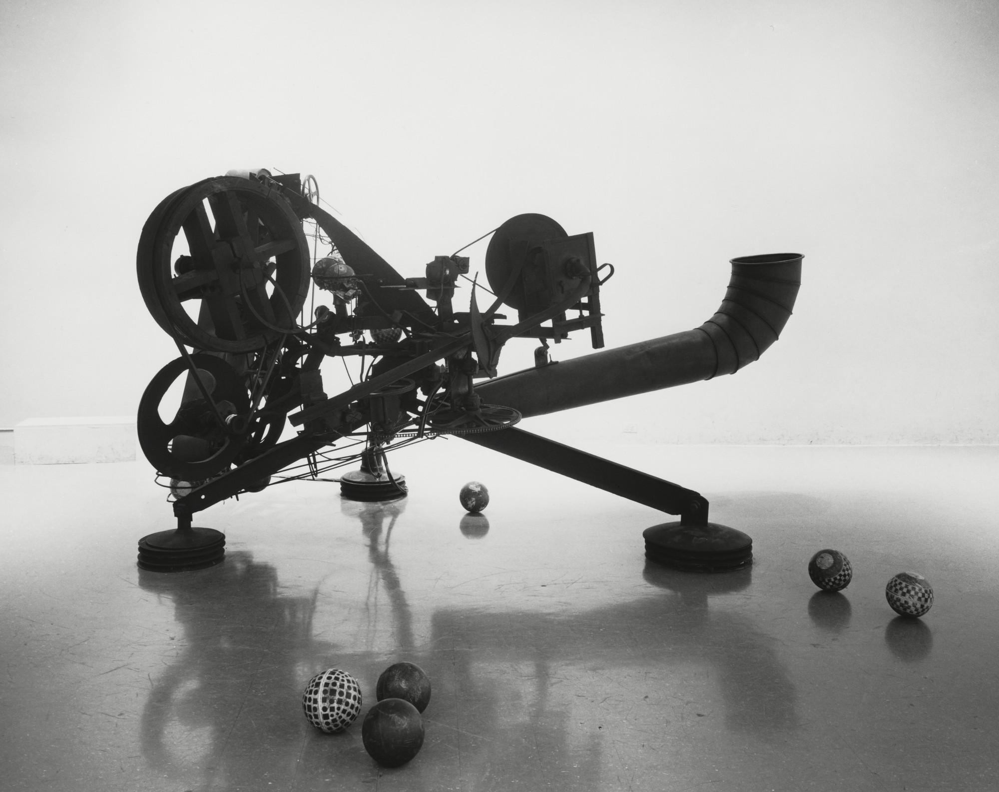 Installation view of the exhibition "The Machine as Seen at the End of ...