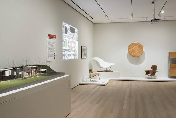 Charles Eames, Ray Eames. Prototype for Chaise Longue (La Chaise). 1948 ...