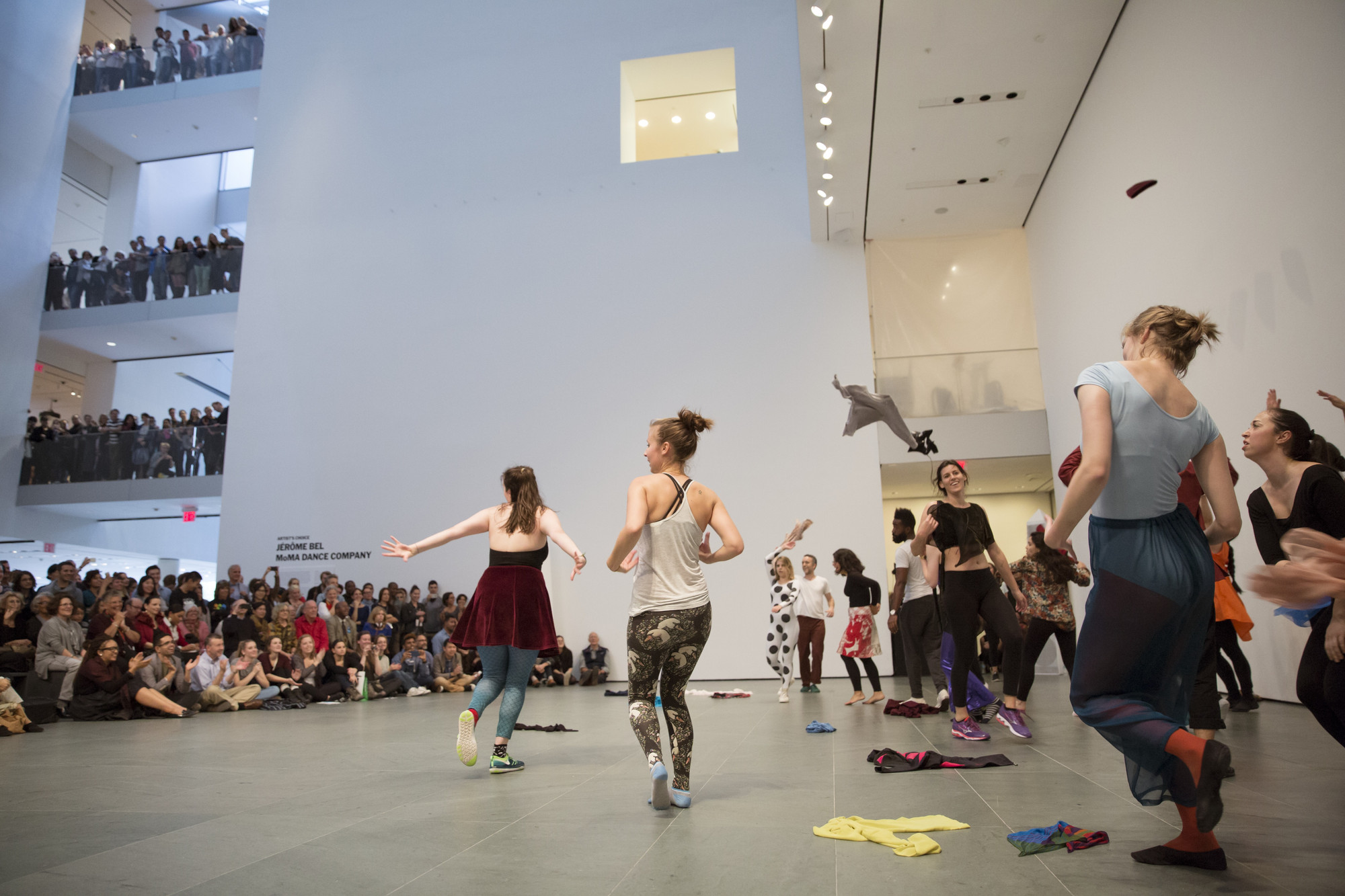 Installation view of the exhibition "Artist's Choice: Jérôme Bel/MoMA ...