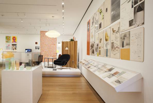 Eero Saarinen. Womb Chair (Exhibited in the US Pavilion in the 1951 ...