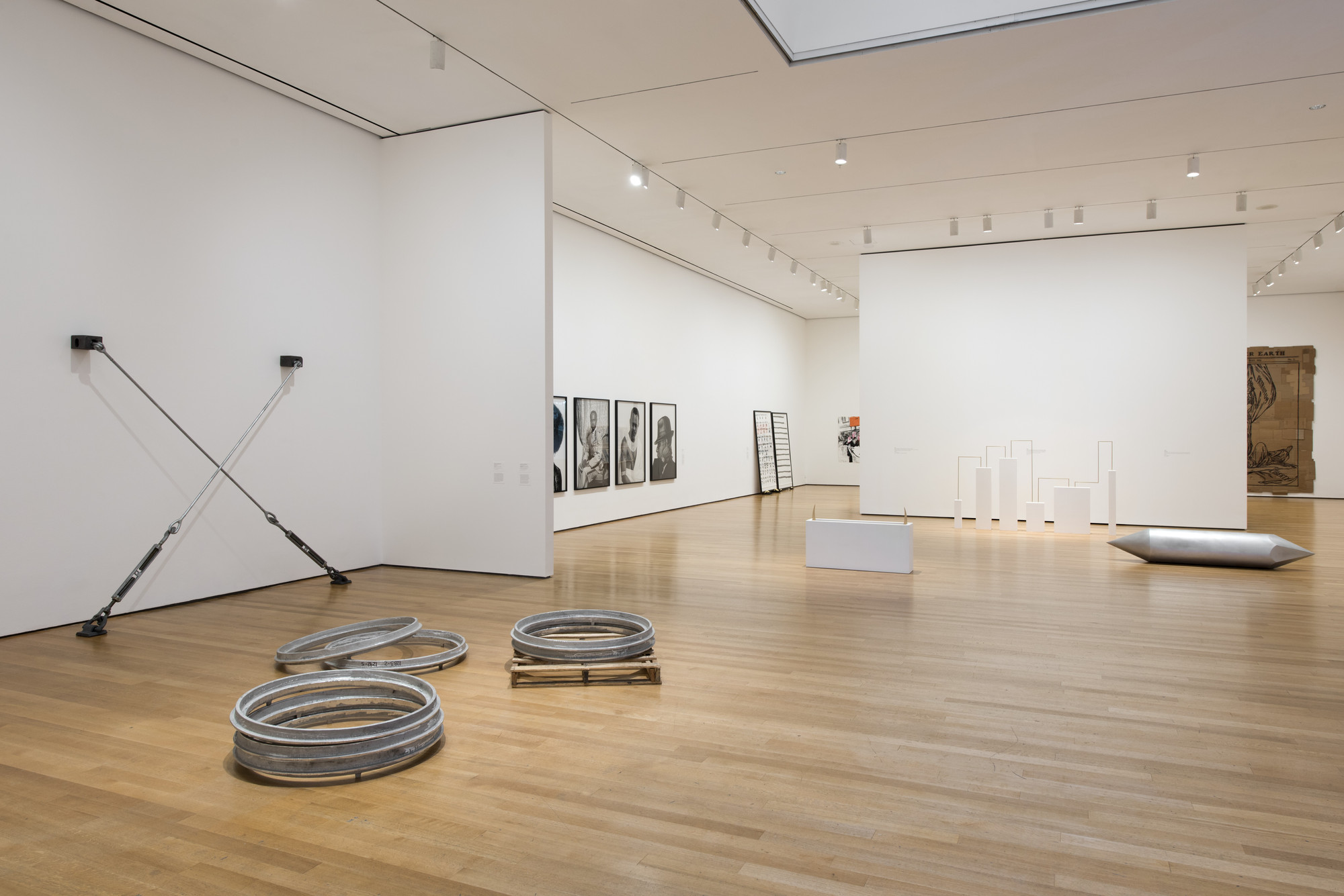 Installation view of the exhibition "Unfinished Conversations: New Work ...