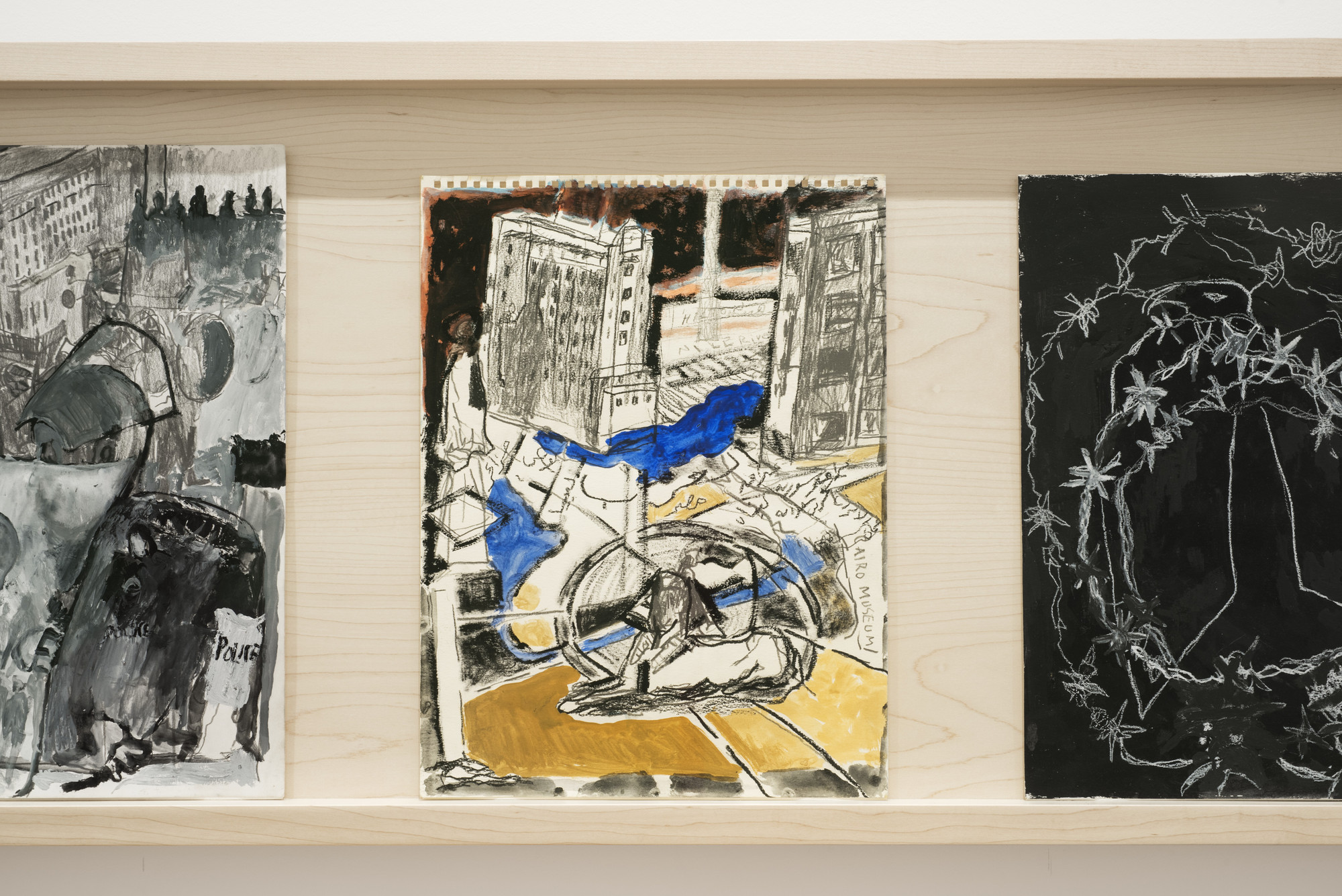 Installation view of the exhibition "Unfinished Conversations: New Work ...