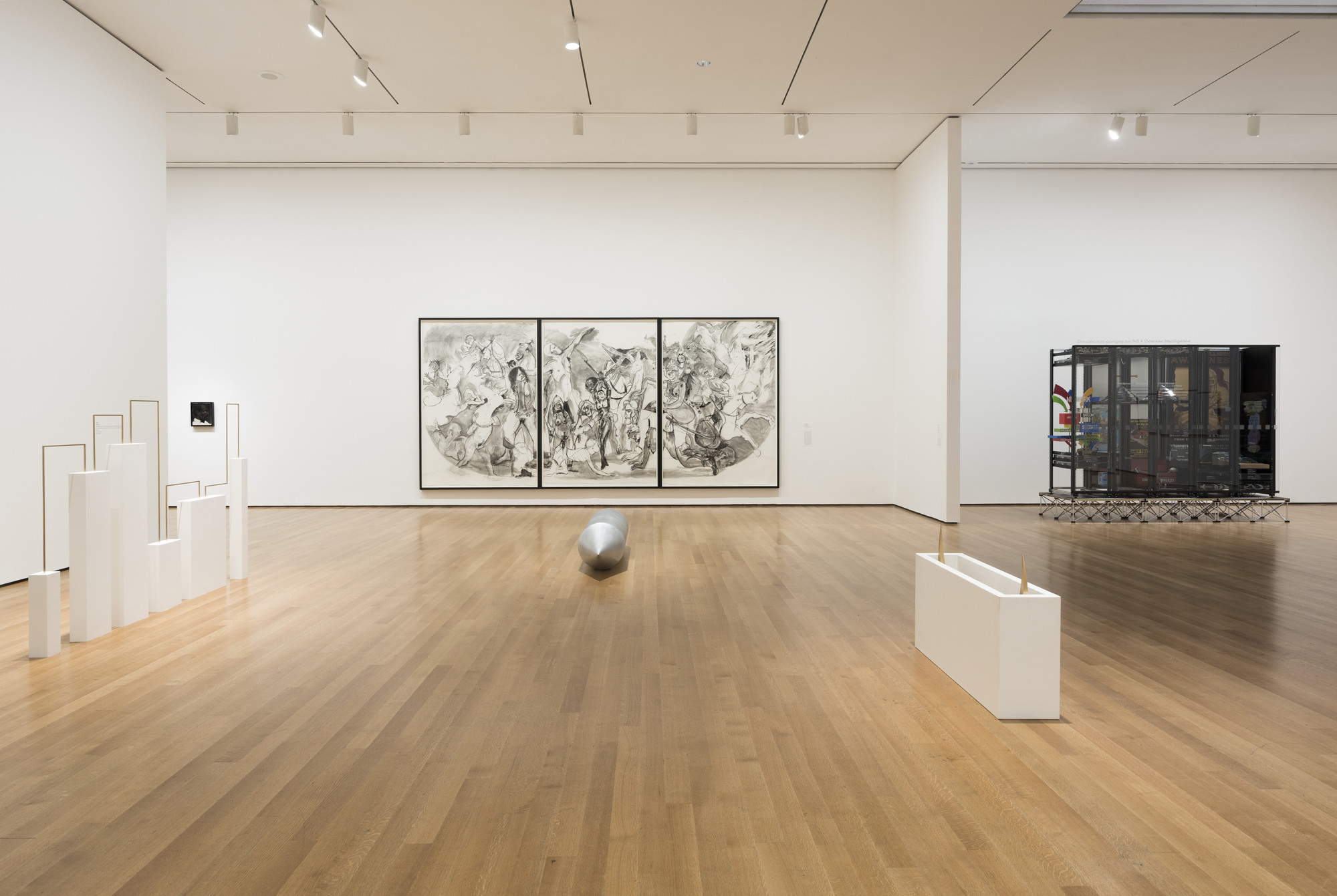 Installation view of the exhibition "Unfinished Conversations: New Work ...