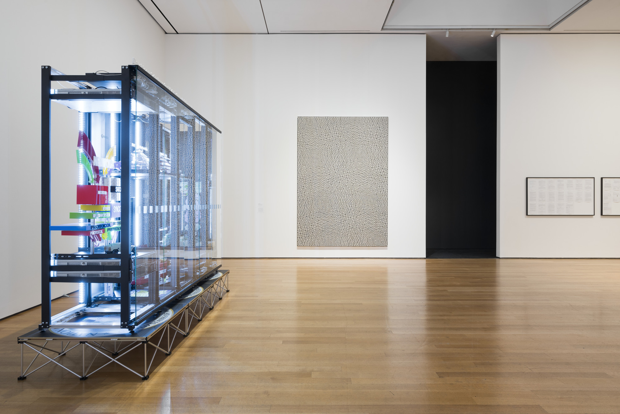 Installation view of the exhibition "Unfinished Conversations: New Work ...