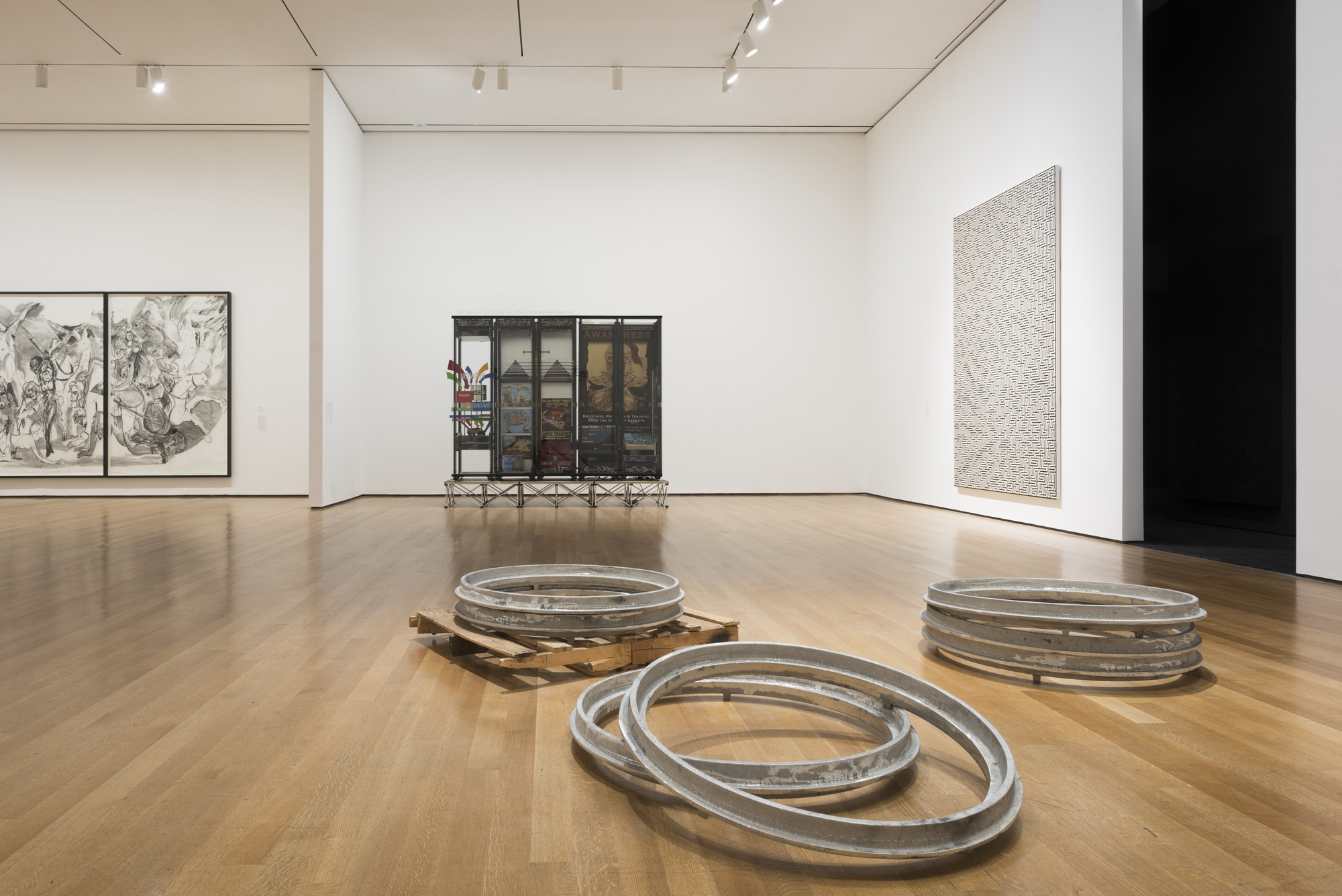 Installation view of the exhibition "Unfinished Conversations: New Work ...