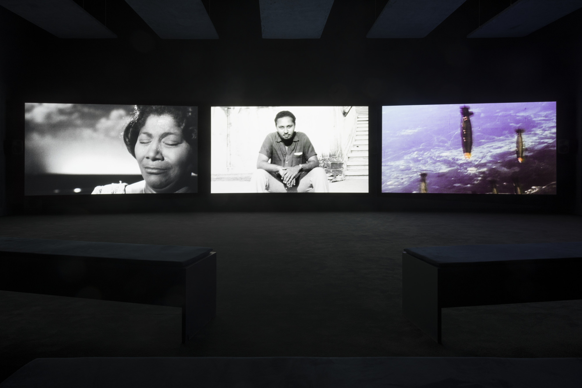 Installation view of the exhibition "Unfinished Conversations: New Work ...