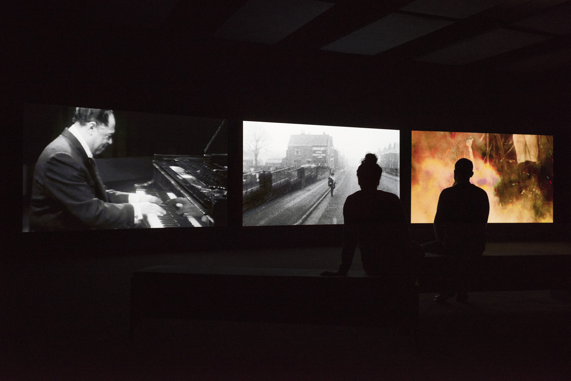 Installation view of the exhibition "Unfinished Conversations: New Work ...