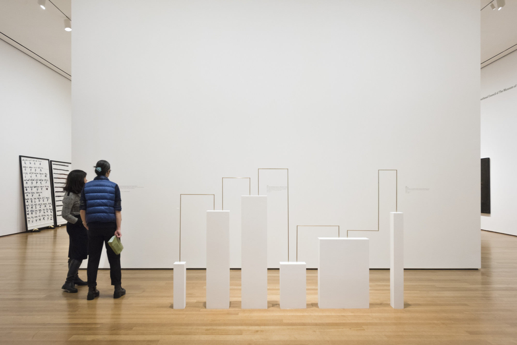 Installation view of the exhibition "Unfinished Conversations: New Work ...