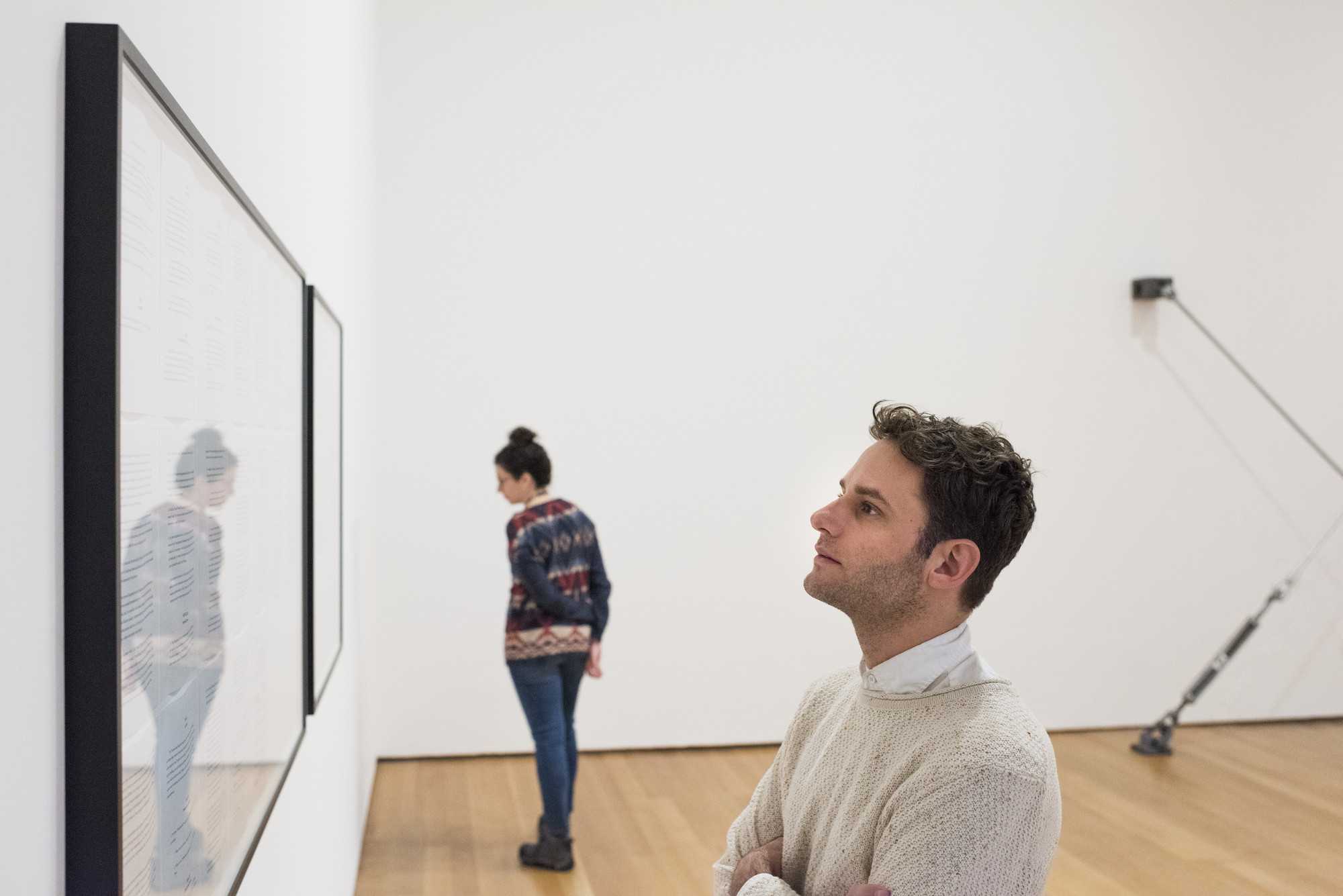 Installation view of the exhibition "Unfinished Conversations: New Work ...