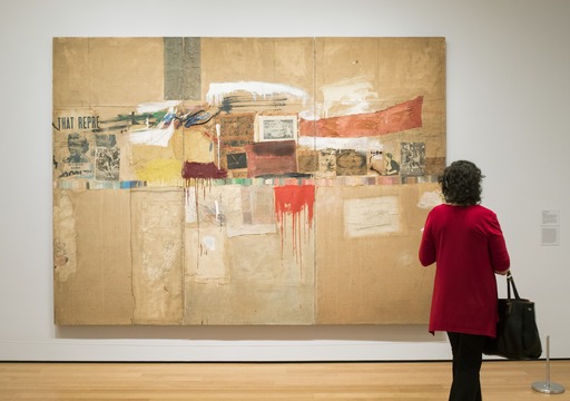 Robert Rauschenberg. Rebus. 1955 | MoMA