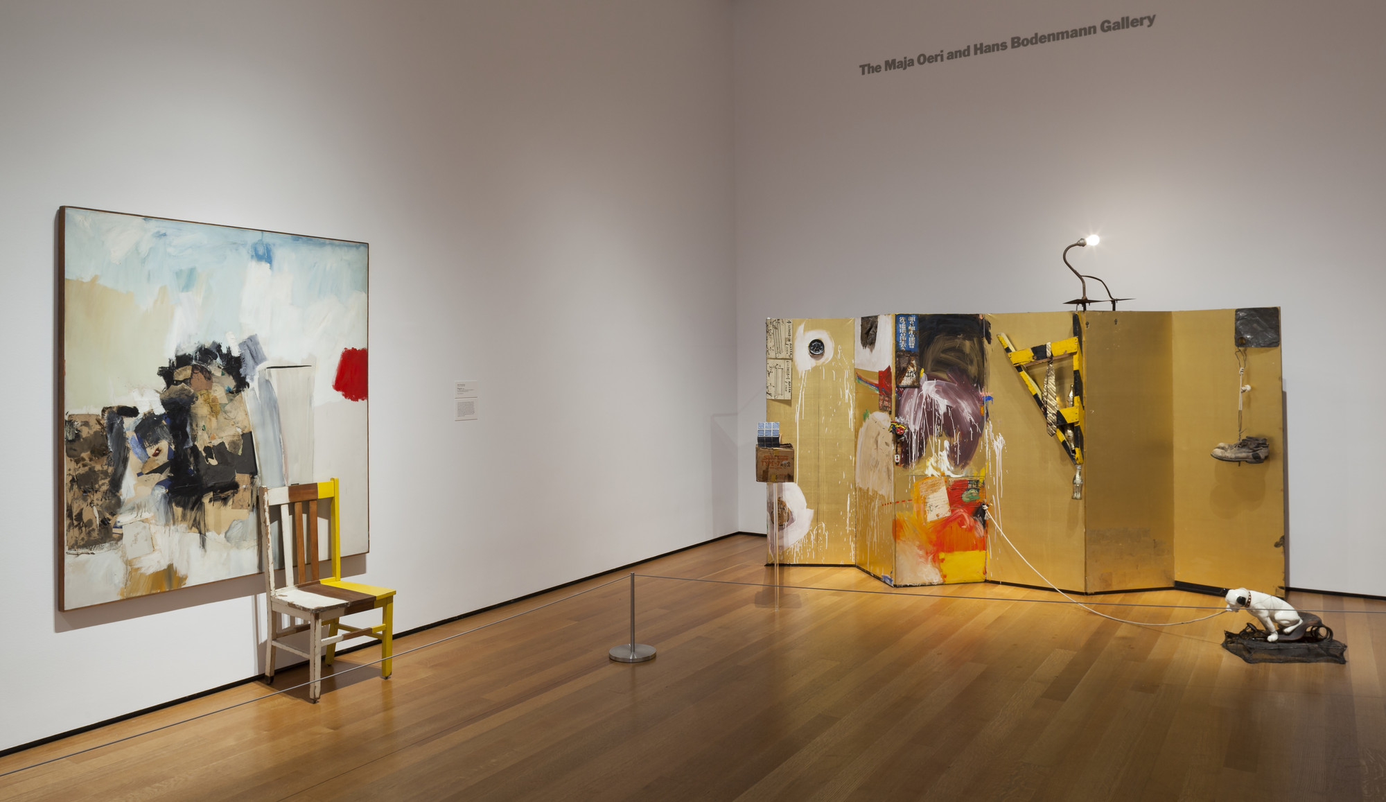 Installation View Of The Exhibition Robert Rauschenberg Among Friends