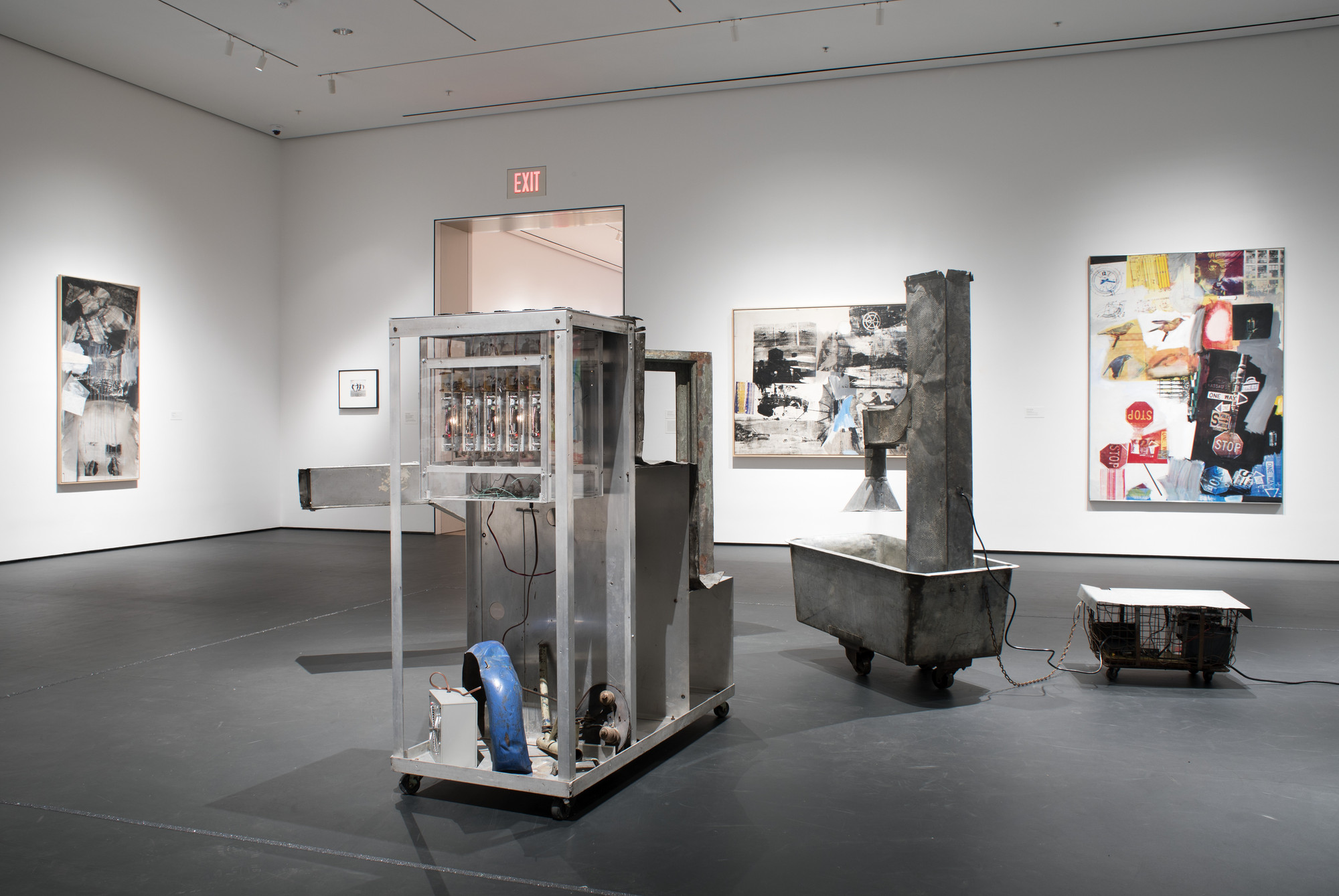 Installation View Of The Exhibition Robert Rauschenberg Among Friends
