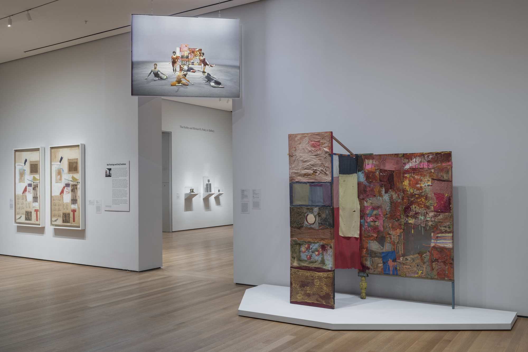 Installation View Of The Exhibition Robert Rauschenberg Among Friends