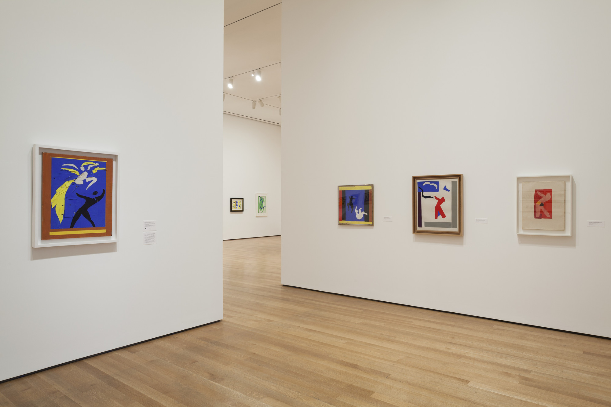 Installation view of the exhibition "Henri Matisse: The Cut-Outs" | MoMA