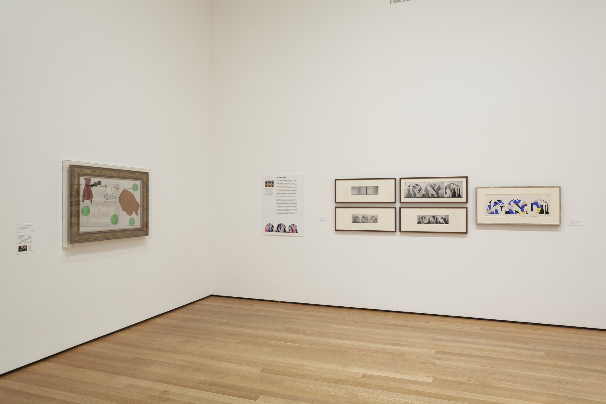 Installation view of the exhibition "Henri Matisse: The Cut-Outs" | MoMA