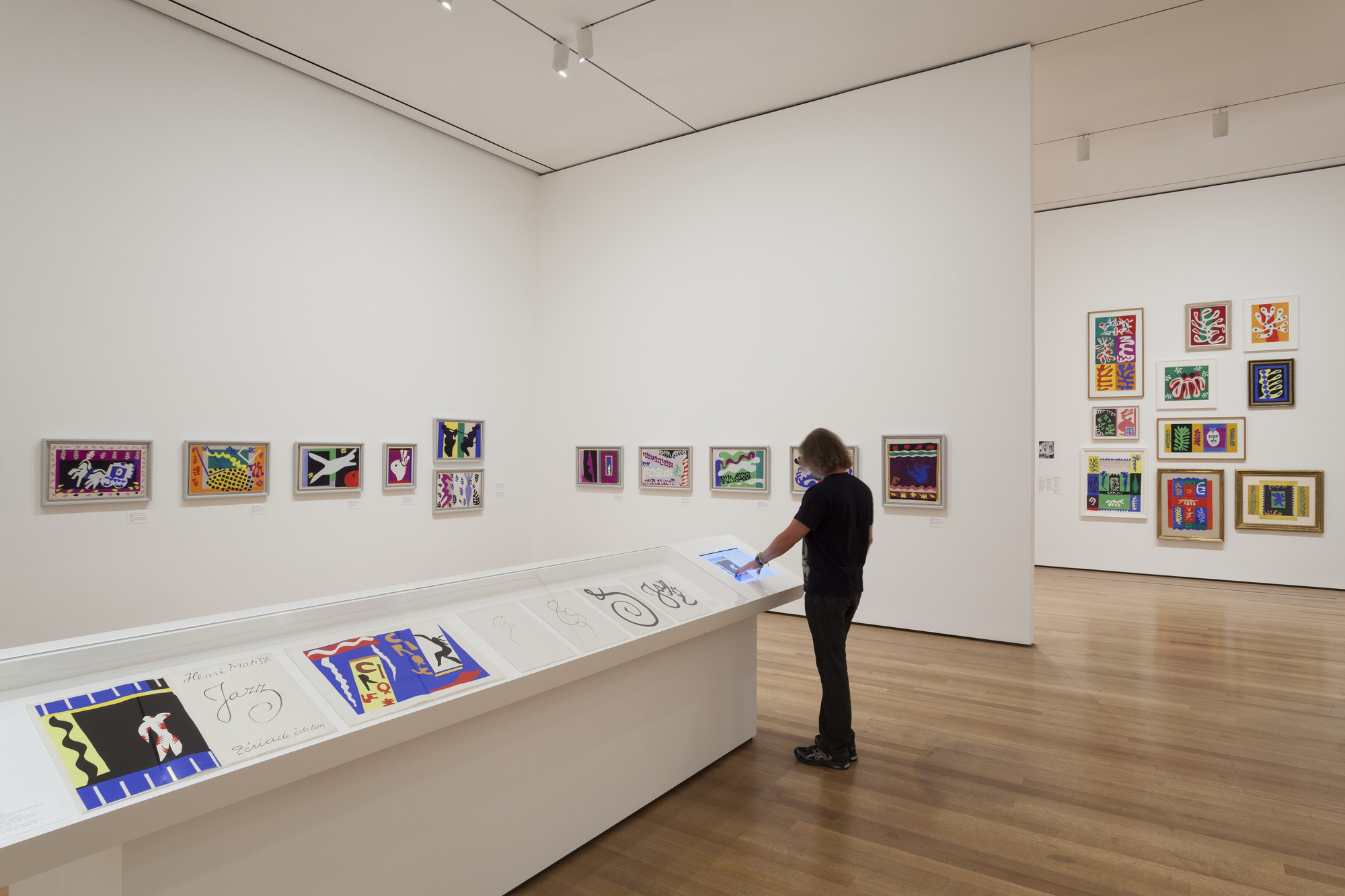 Installation view of the exhibition "Henri Matisse: The Cut-Outs" | MoMA