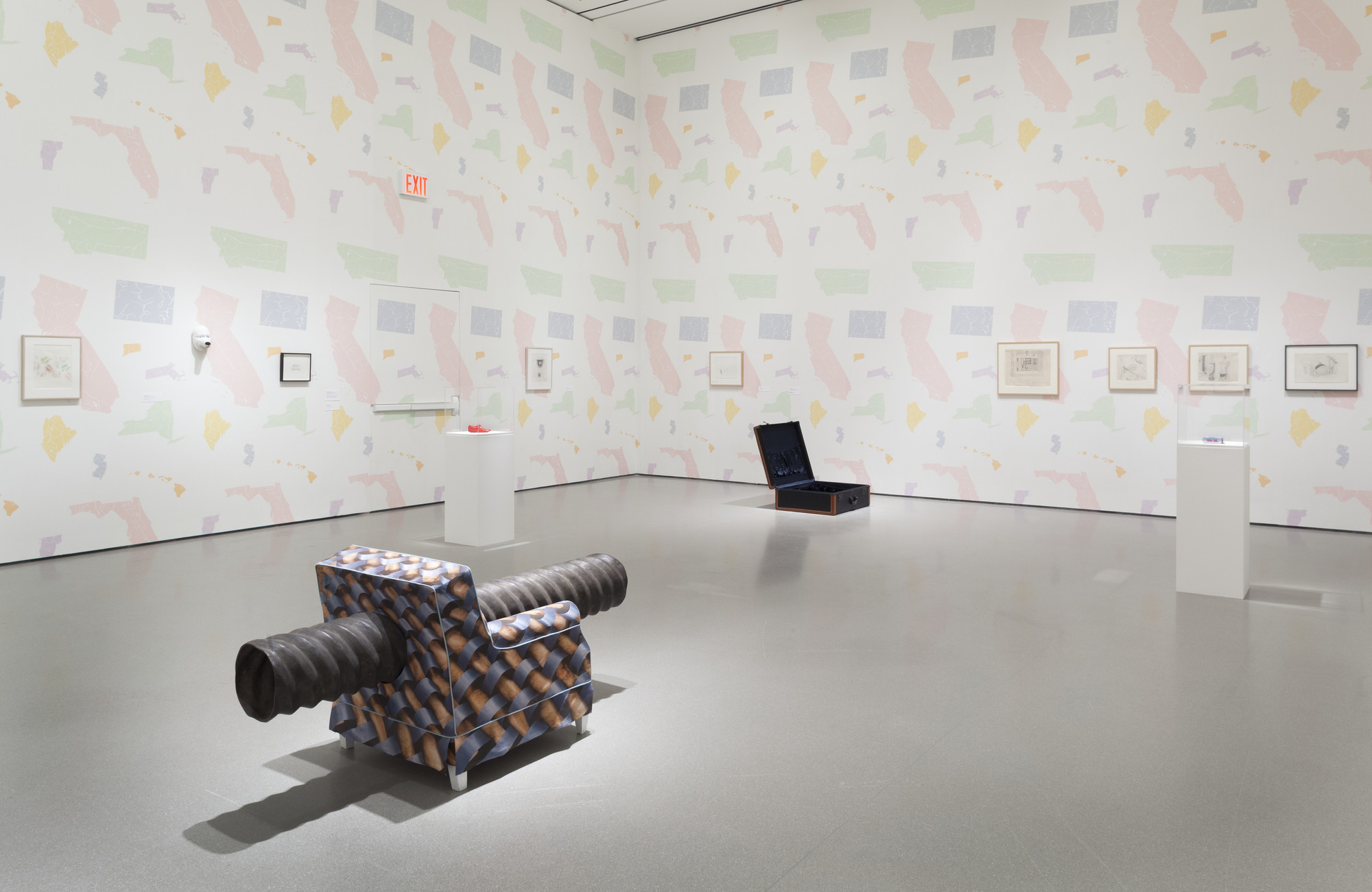 Installation view of the exhibition "Robert Gober: The Heart is Not a ...