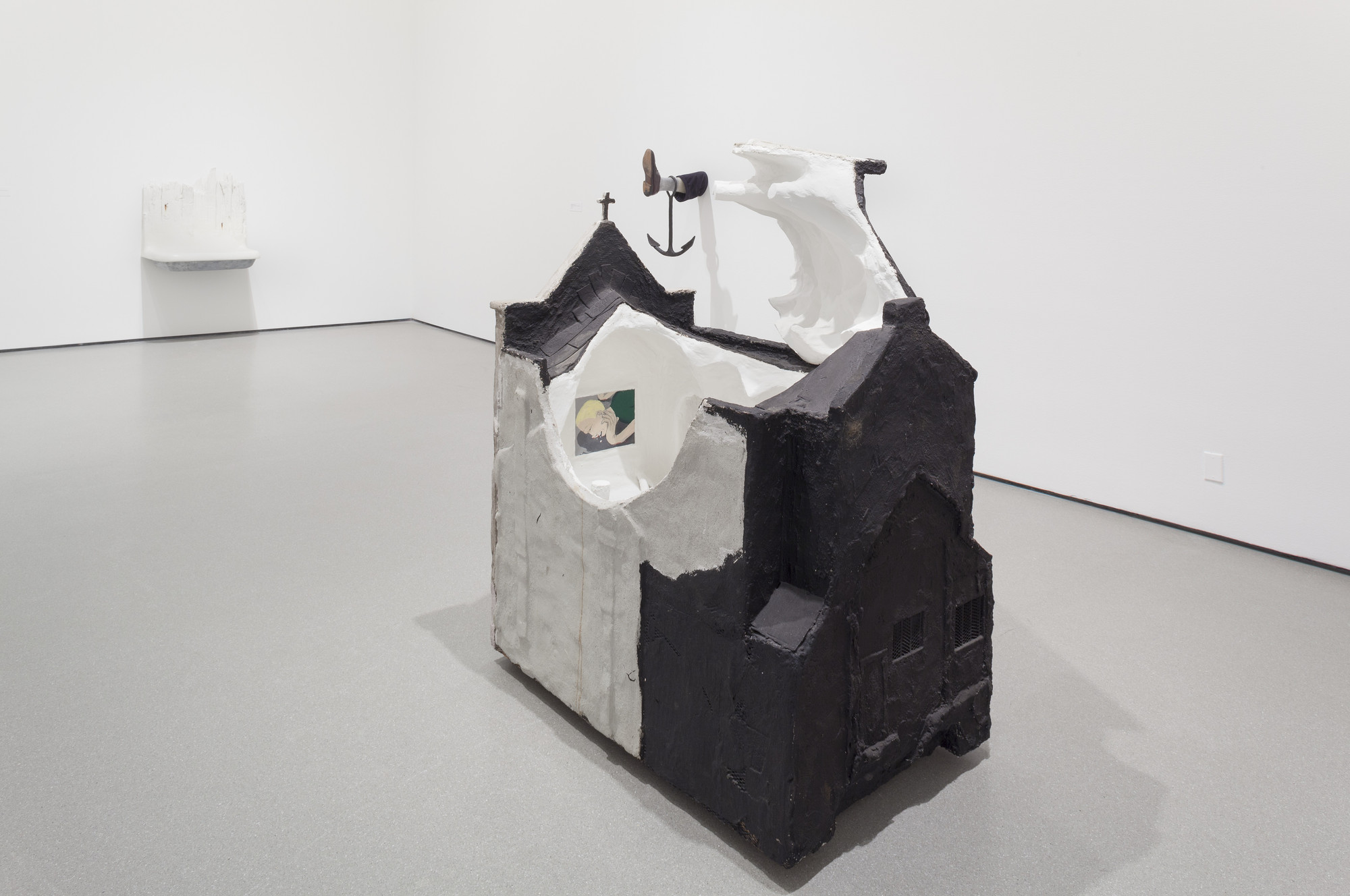 Installation view of the exhibition "Robert Gober: The Heart is Not a ...