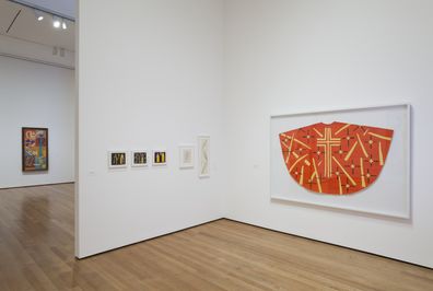 Henri Matisse. Maquette for red chasuble (front) from a set of red and ...