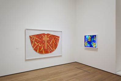 Henri Matisse. Maquette for red chasuble (front) from a set of red and ...