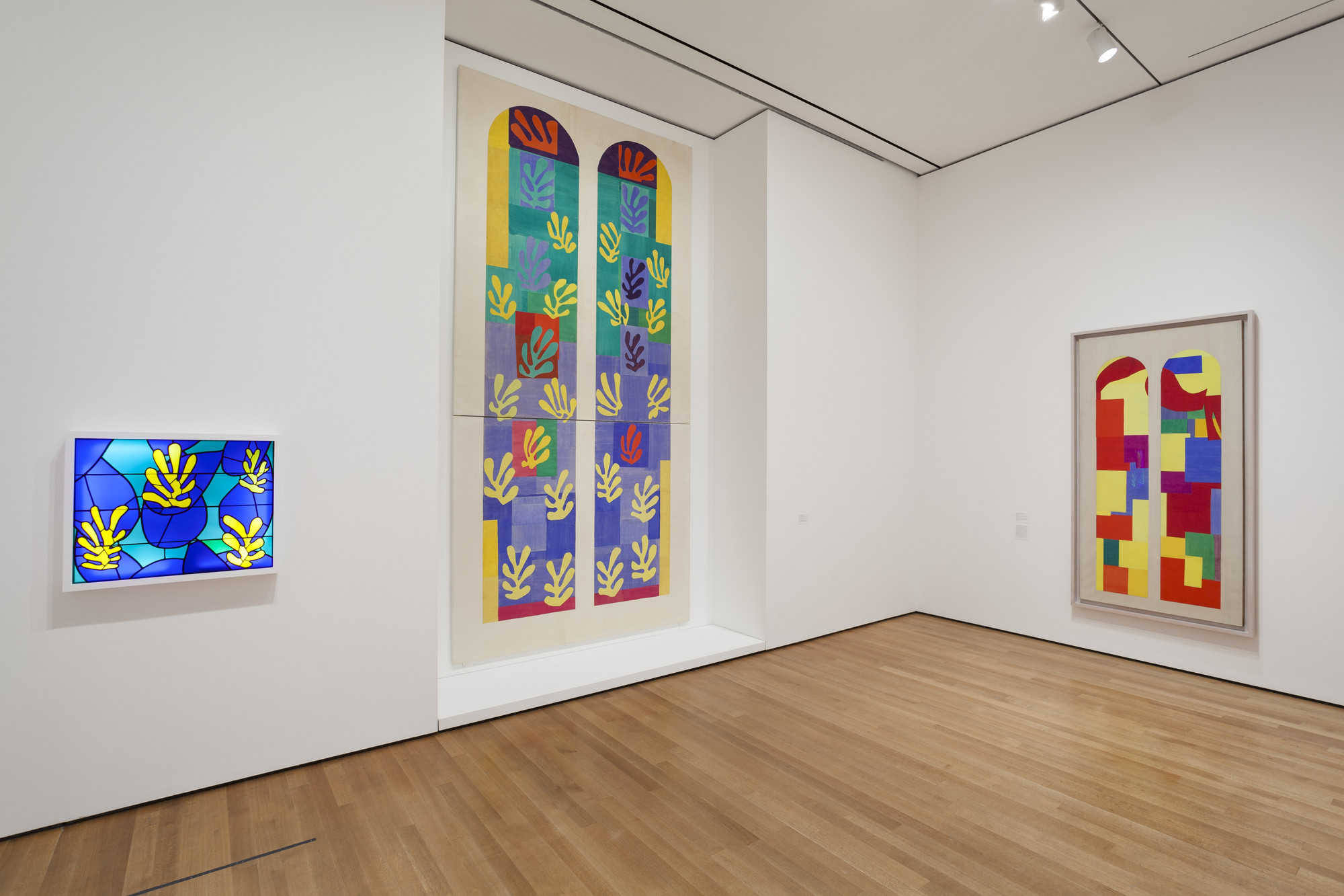 Installation view of the exhibition "Henri Matisse: The Cut-Outs" | MoMA
