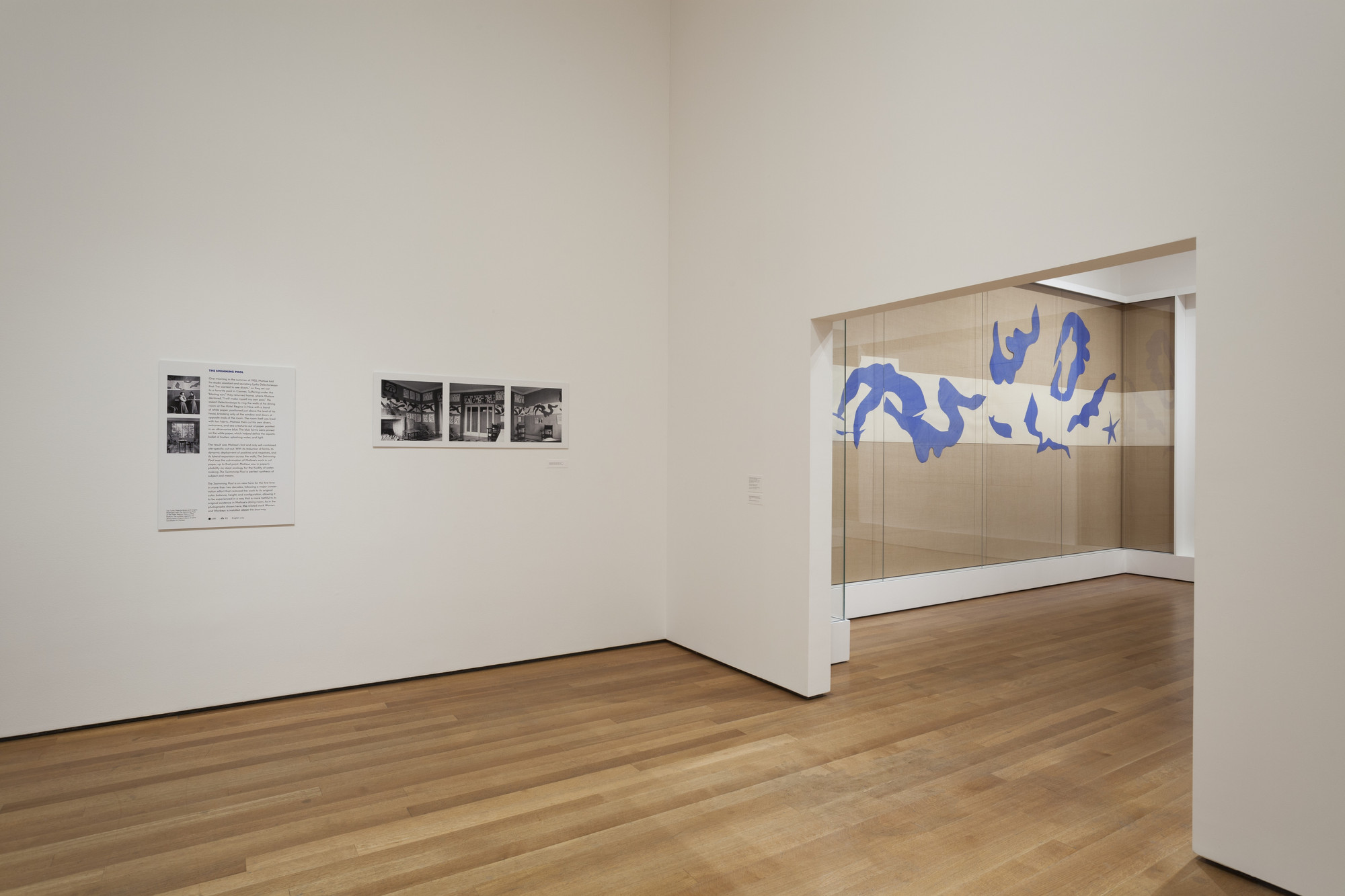 Installation view of the exhibition "Henri Matisse: The Cut-Outs" | MoMA