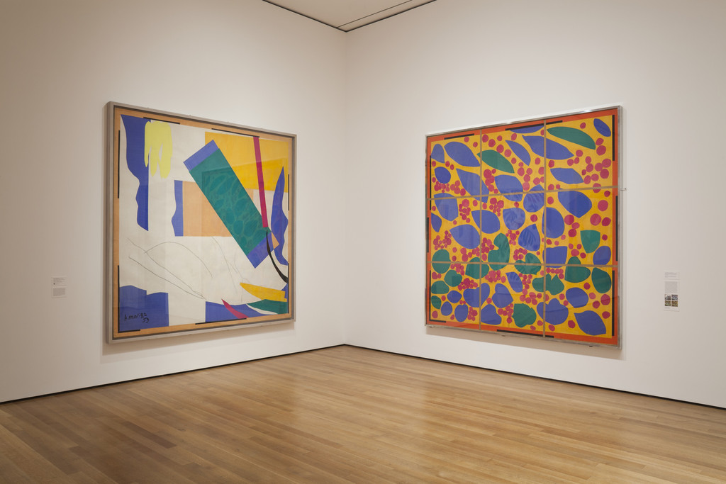 Installation view of the exhibition, “Henri Matisse: The Cut-Outs” | MoMA