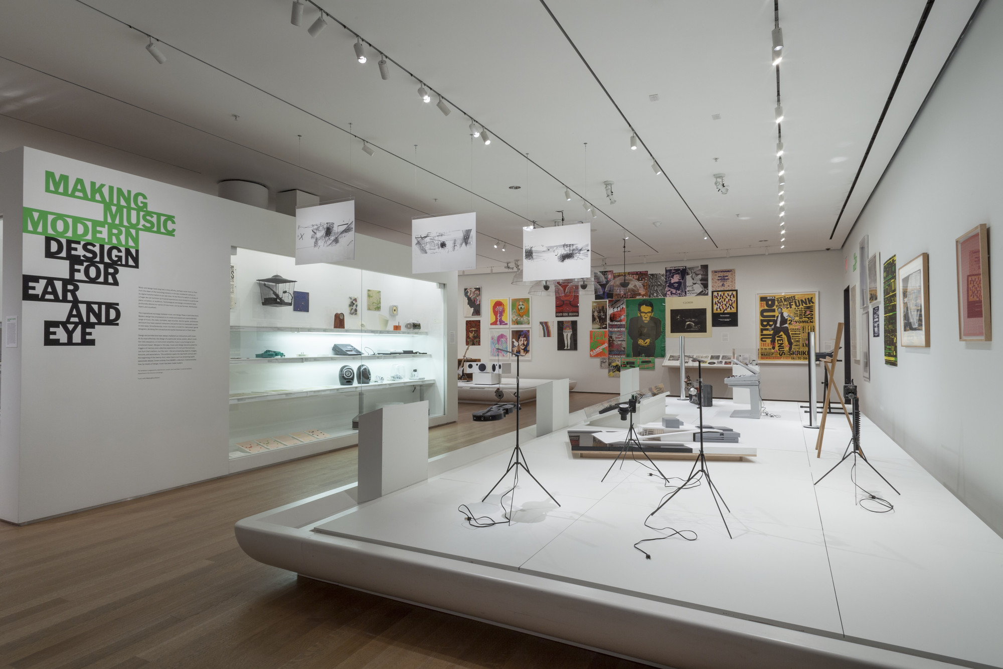 Installation view of the exhibition "Making Music Modern: Design for ...