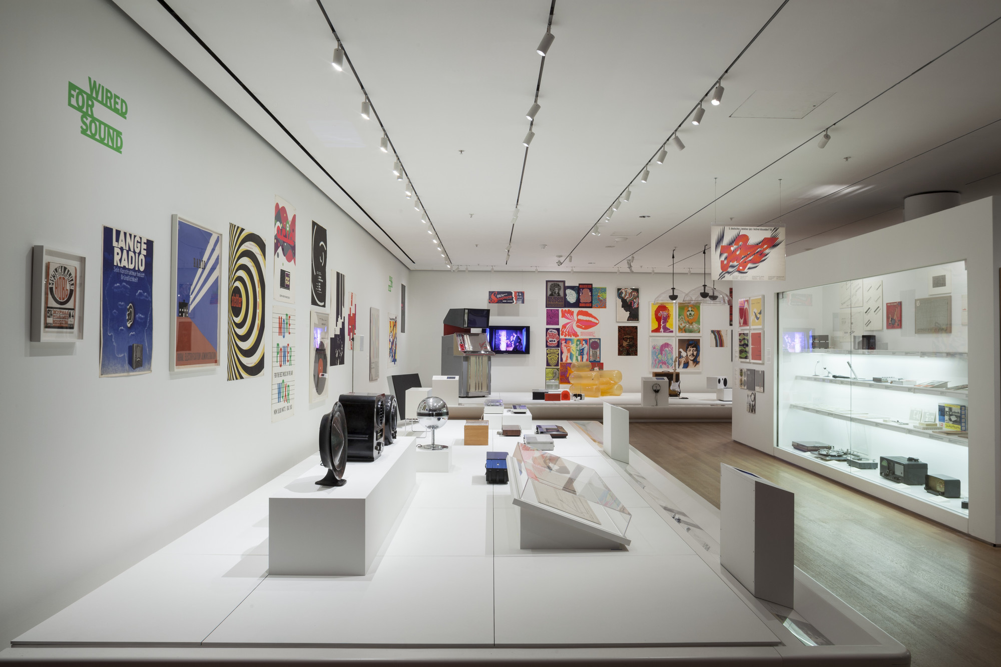 Installation view of the exhibition "Making Music Modern: Design for ...