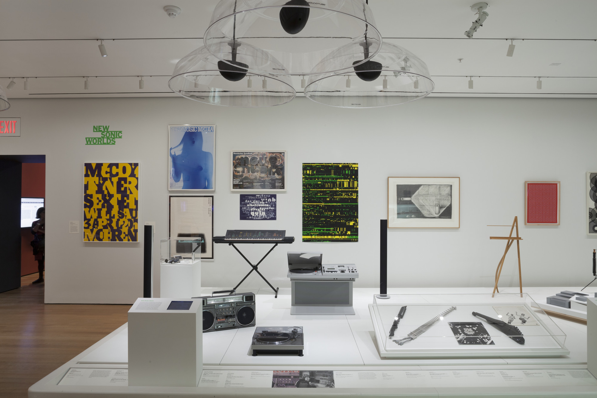 Installation view of the exhibition "Making Music Modern: Design for ...