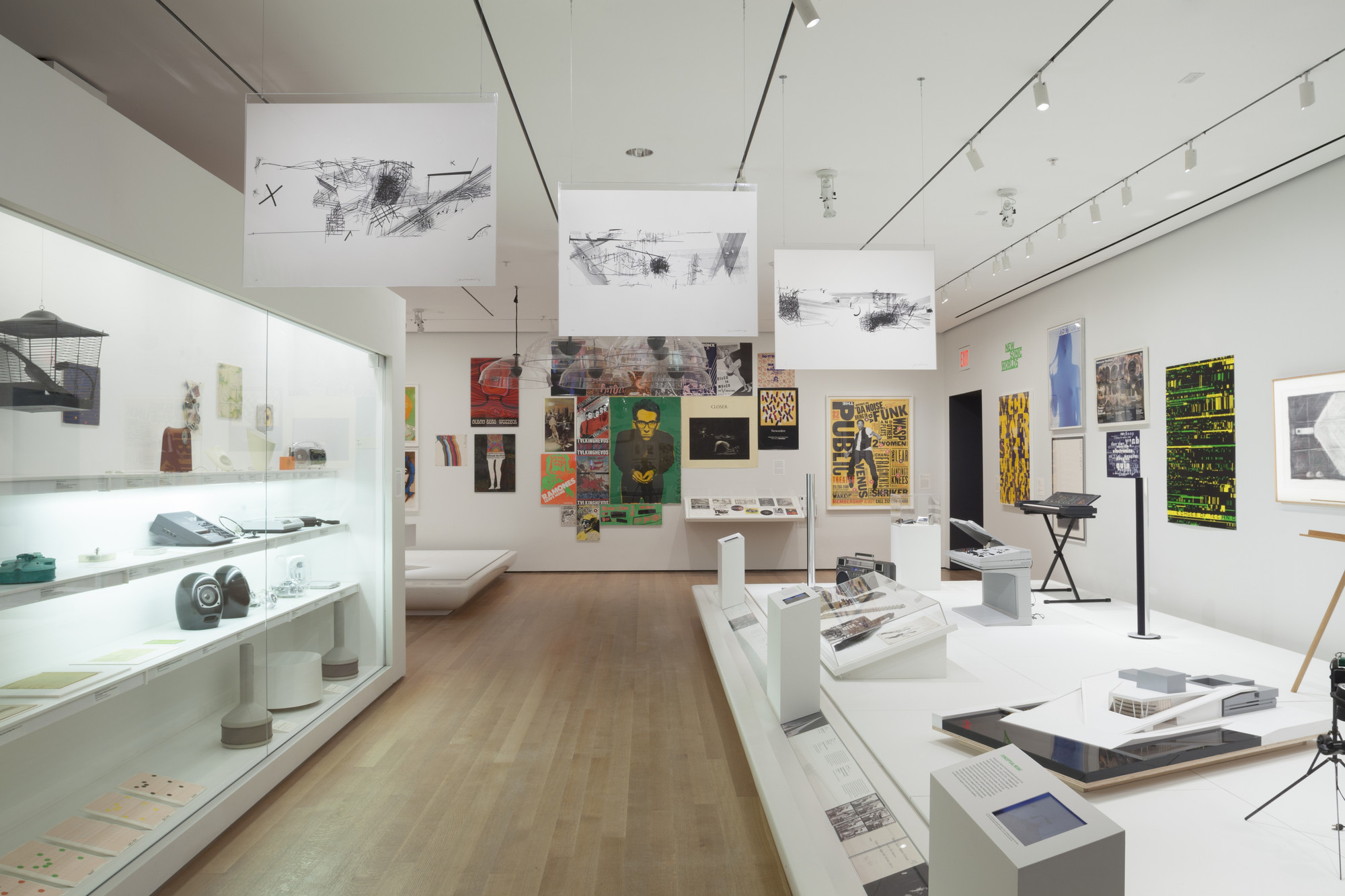 Installation view of the exhibition "Making Music Modern: Design for ...