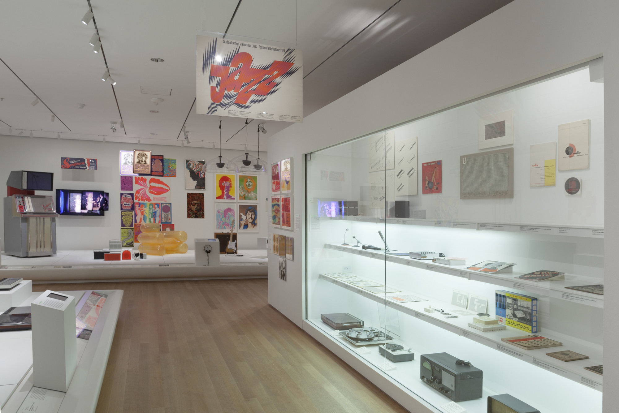 Installation view of the exhibition "Making Music Modern: Design for ...