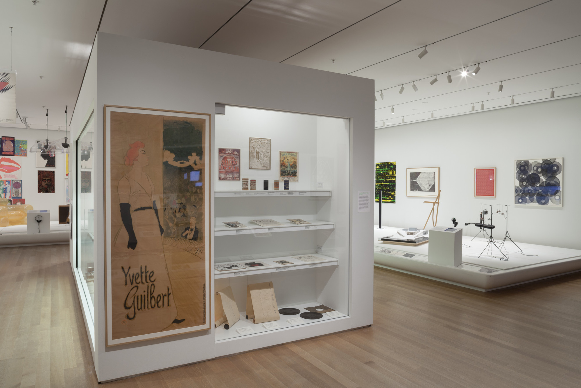 Installation view of the exhibition "Making Music Modern: Design for ...