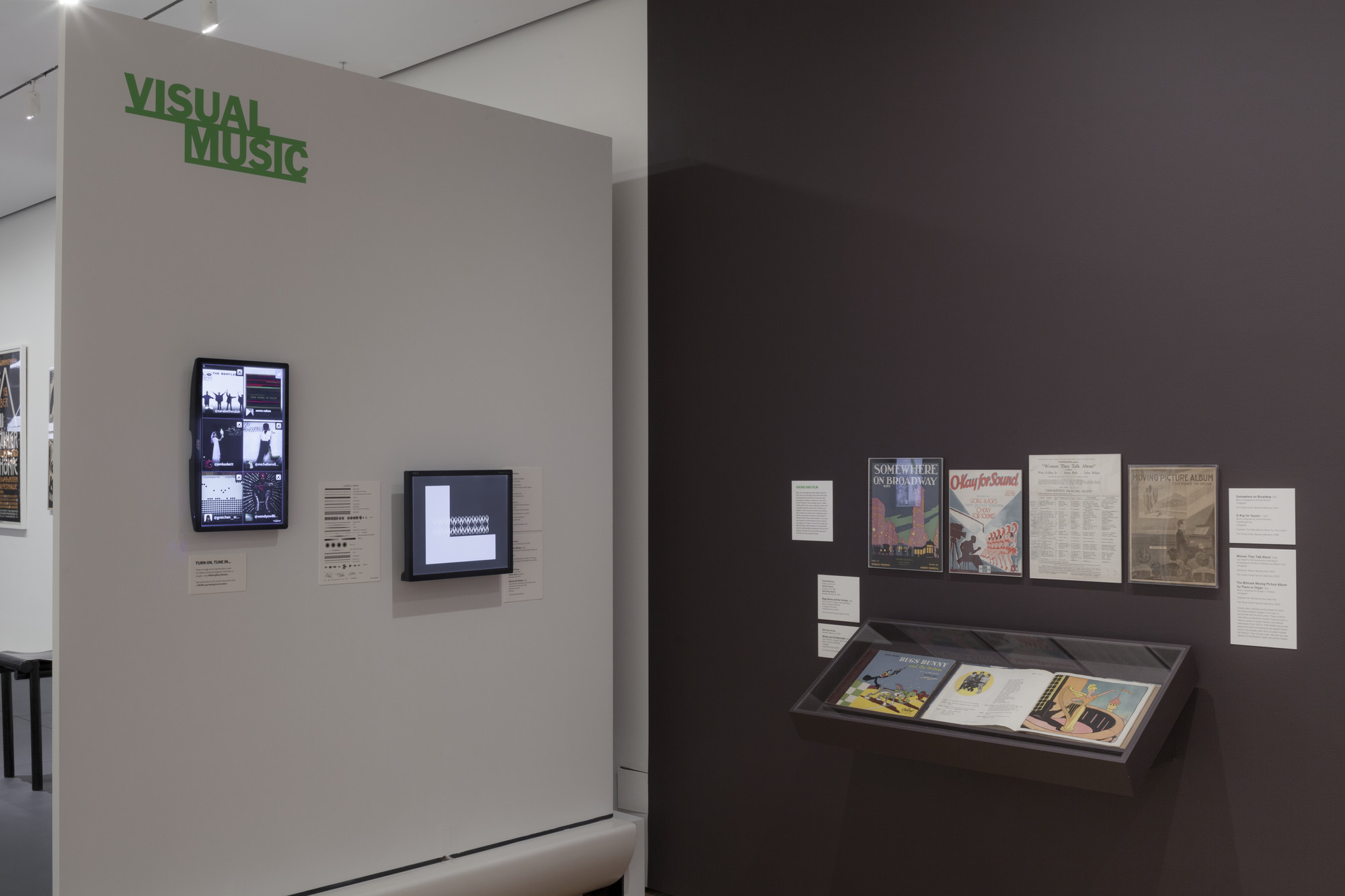 Installation view of the exhibition "Making Music Modern: Design for ...