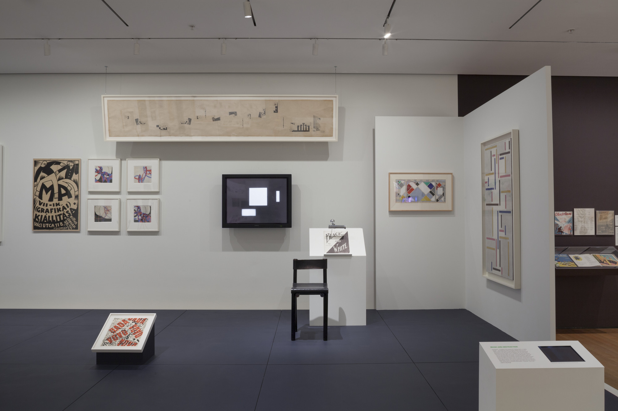 Installation view of the exhibition "Making Music Modern: Design for ...