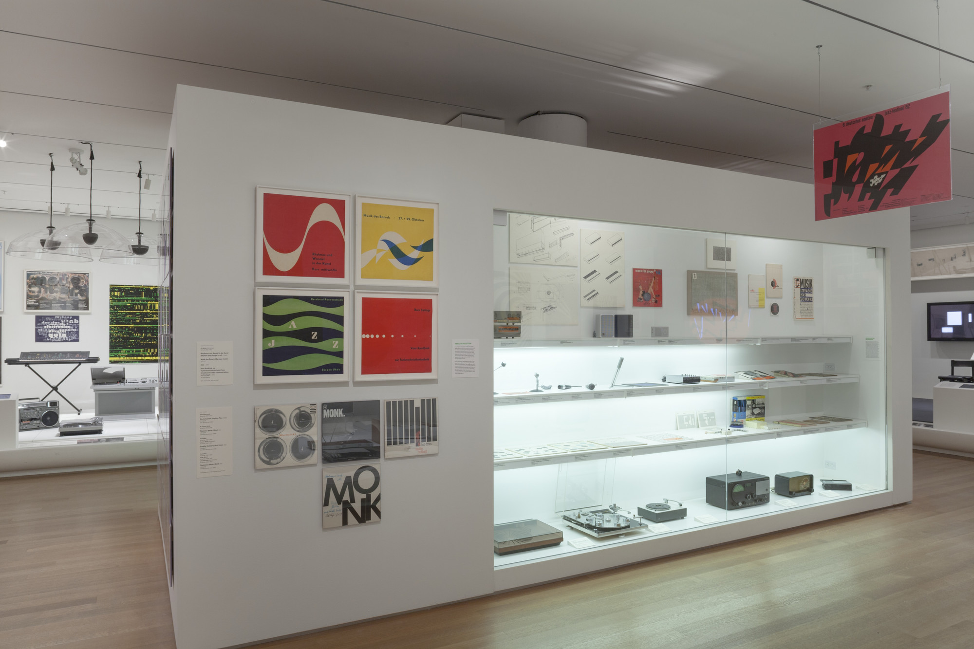 Installation view of the exhibition "Making Music Modern: Design for ...