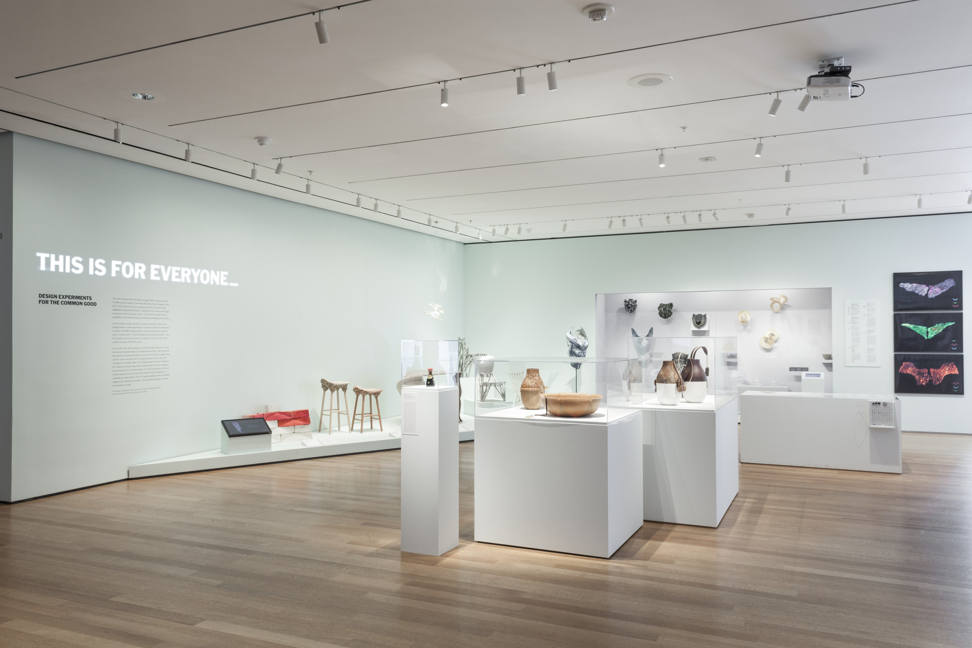 Installation view of the exhibition "This is for Everyone: Design ...