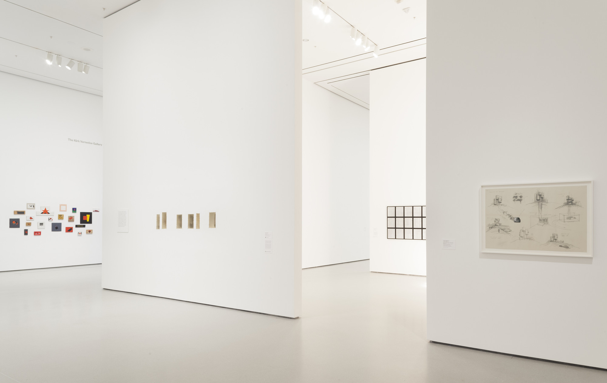 Installation view of the exhibition "Scenes for a New Heritage ...