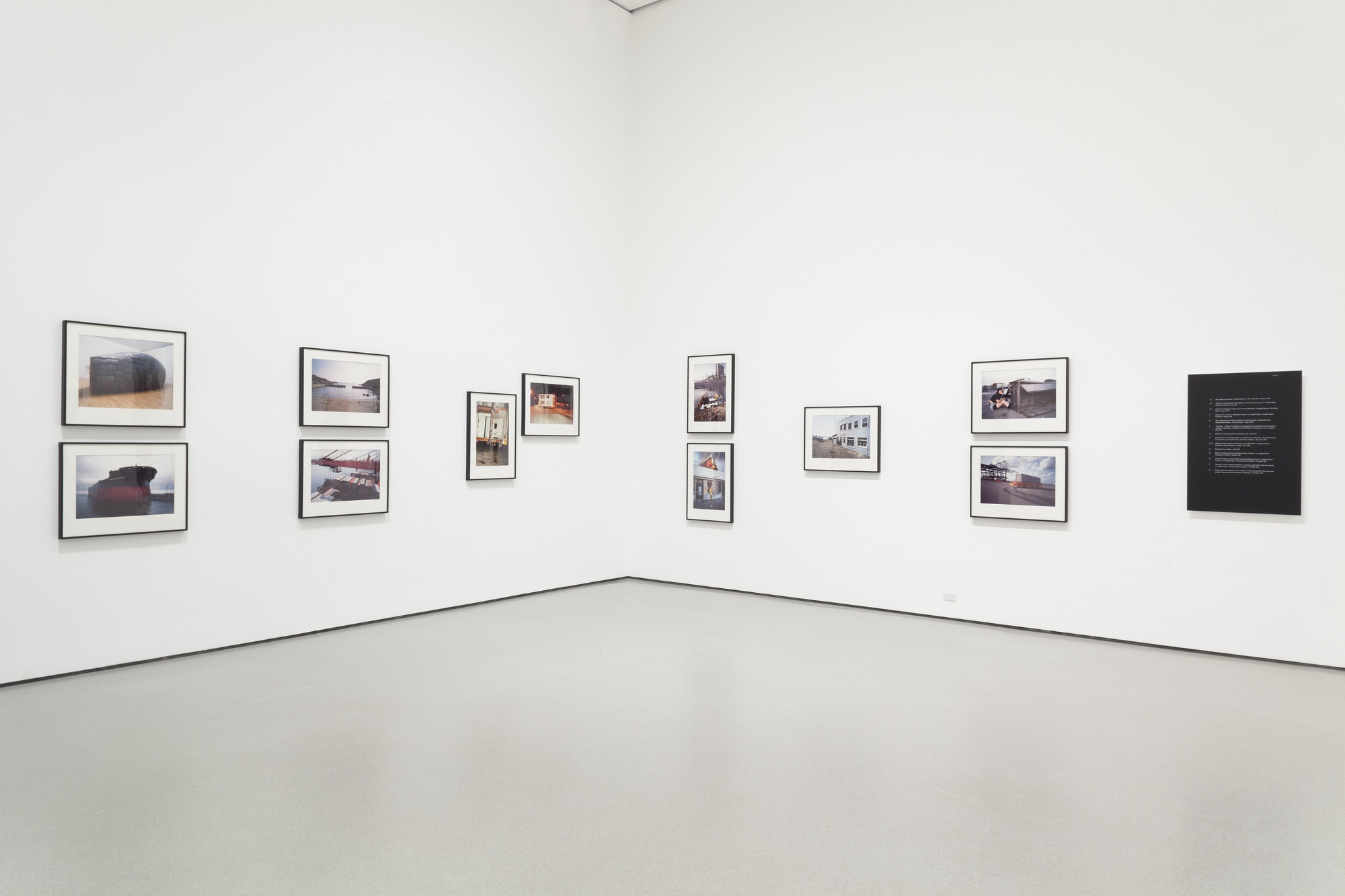 Installation view of the exhibition "Scenes for a New Heritage ...